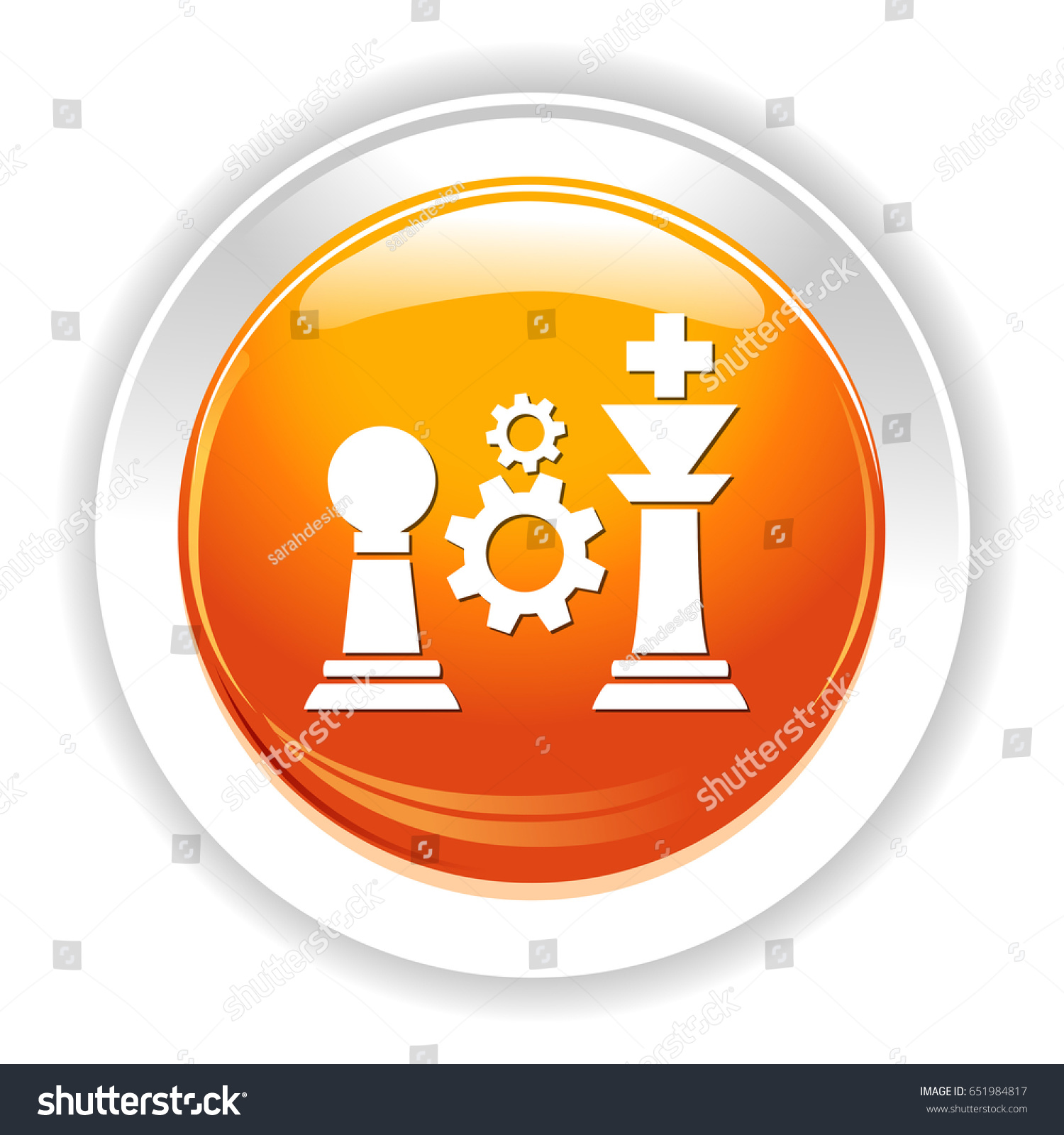 Chess Pieces Icon Stock Vector (Royalty Free) 651984817 | Shutterstock