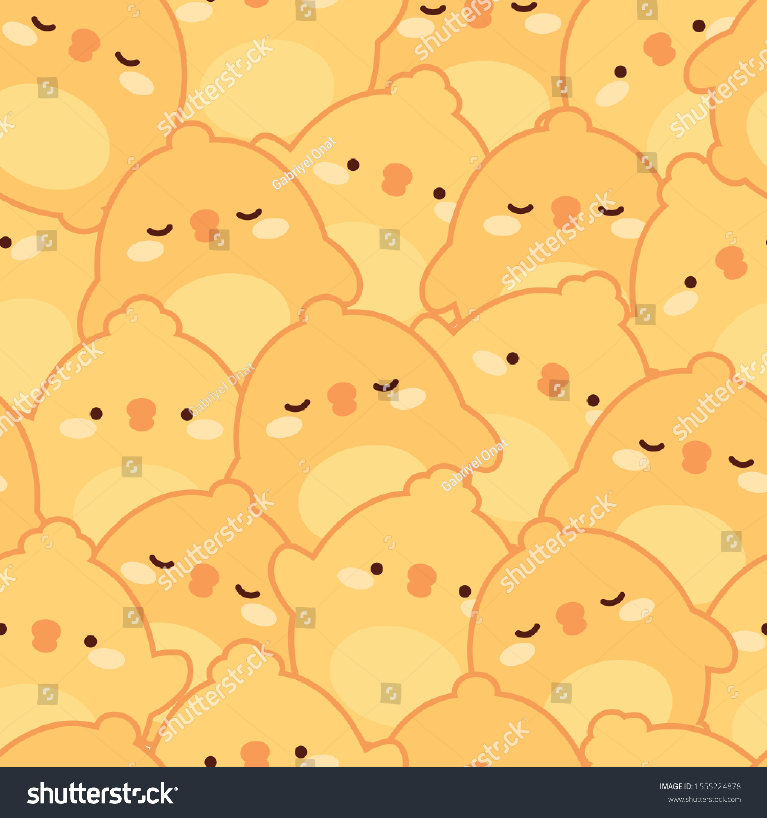 Chick Seamless Pattern Background Cute Chick Stock Vector (Royalty Free ...