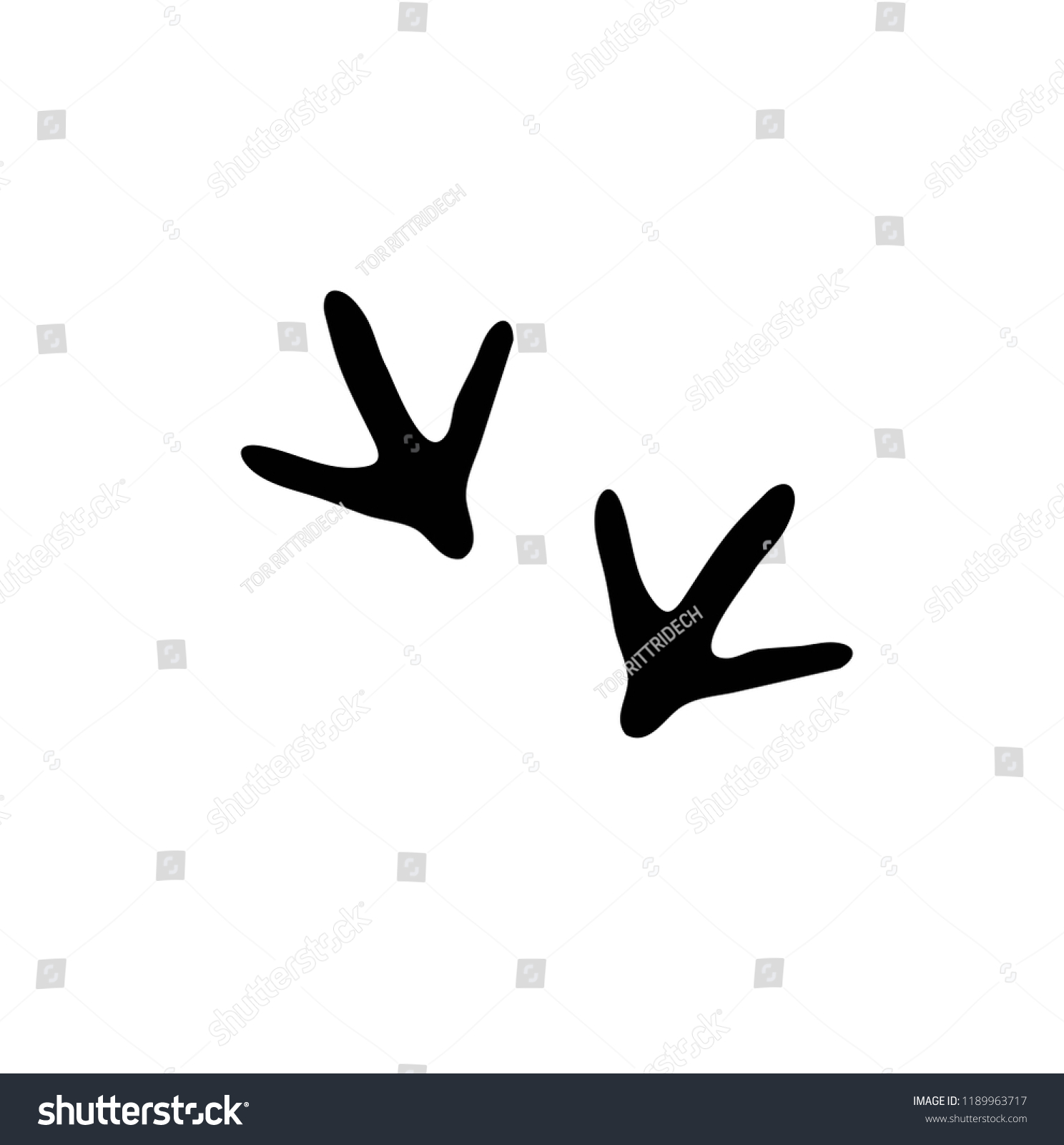 1,265 Chicken paw print Images, Stock Photos & Vectors | Shutterstock