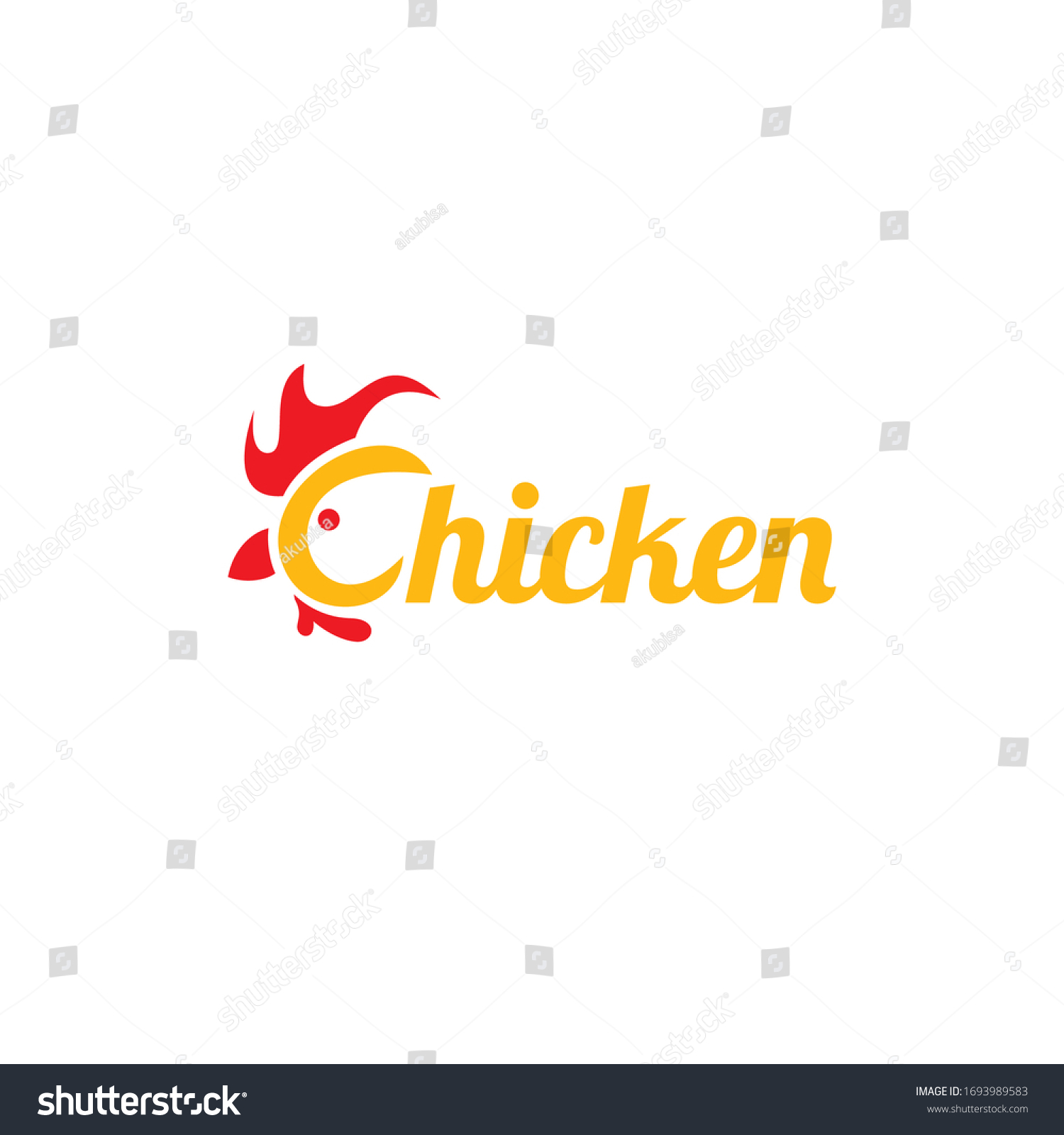 Chicken Logo Vector Suitable Restaurant Logo Stock Vector (Royalty Free ...