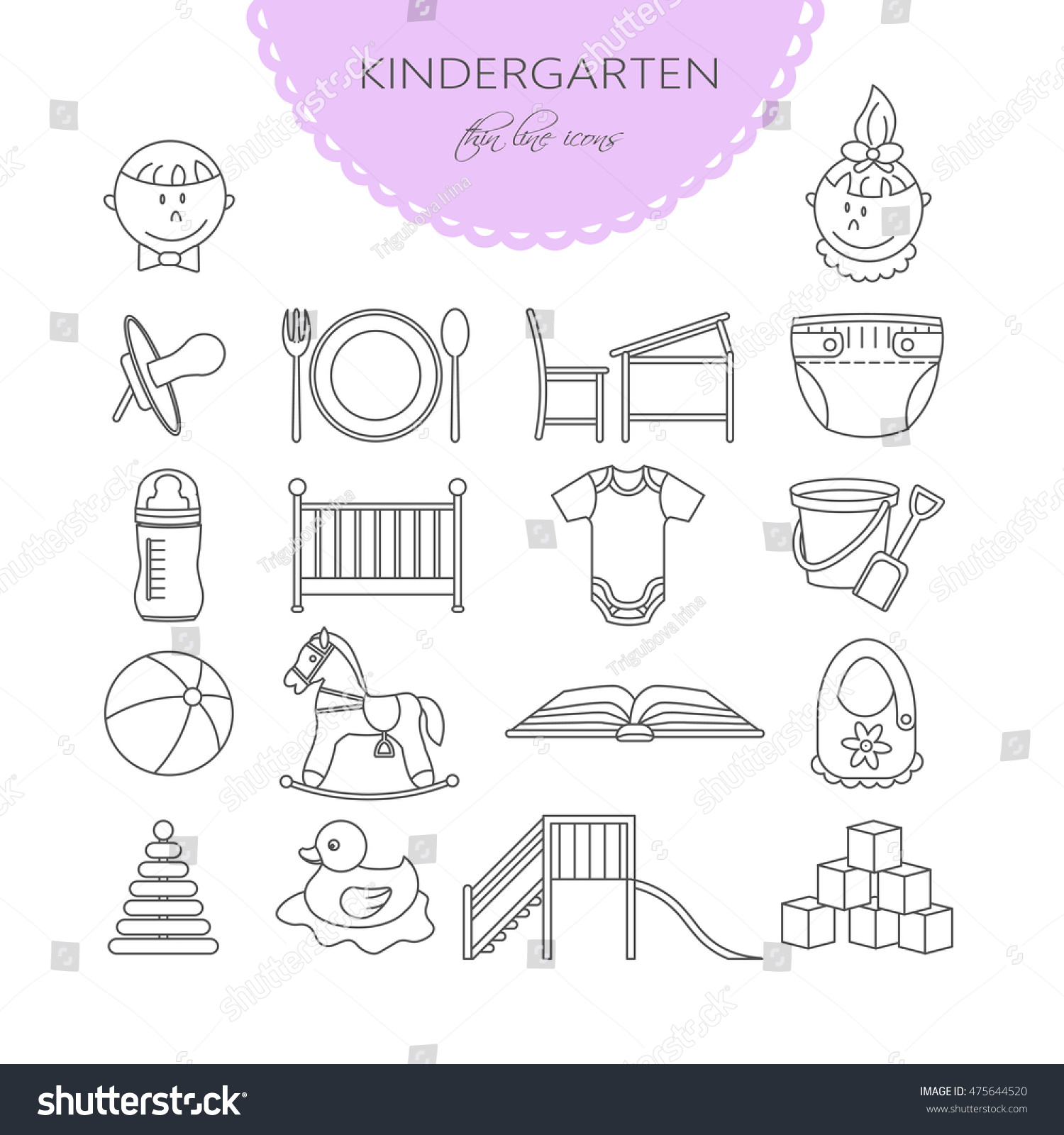 Child Baby Care Center Thin Line: เวกเตอร์สต็อก (ปลอดค่าลิขสิทธิ์ ... Child Baby Care Center Thin Line: เวกเตอร์สต็อก (ปลอดค่าลิขสิทธิ์ ...