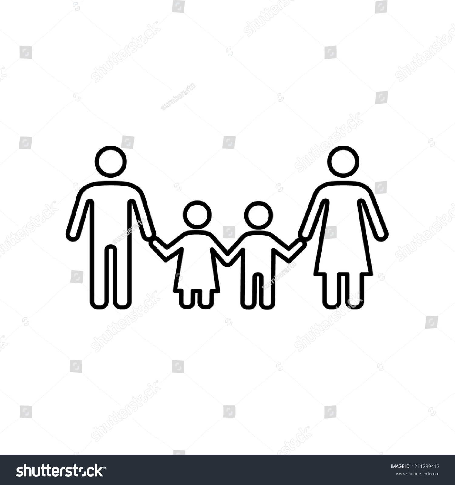 Child Children Icon Vector Template: เวกเตอร์สต็อก (ปลอดค่าลิขสิทธิ์ ...