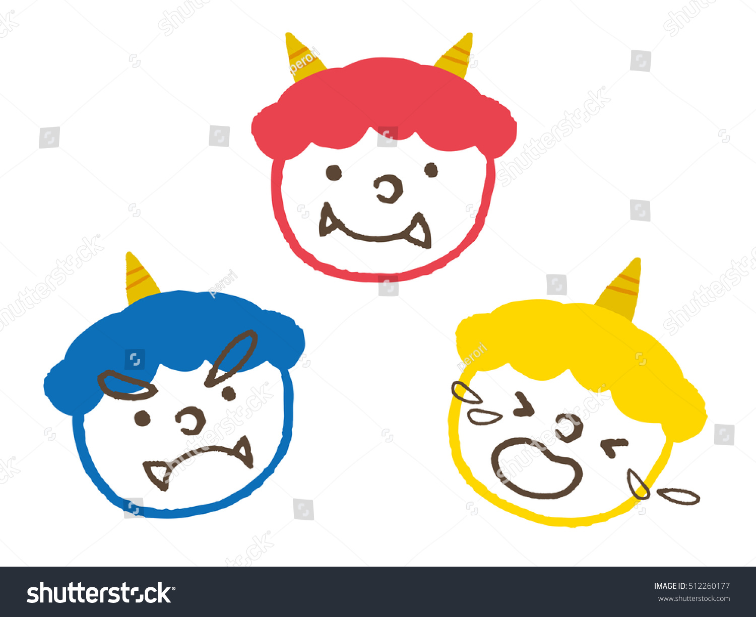 Child Demon Stock Vector (Royalty Free) 512260177 | Shutterstock
