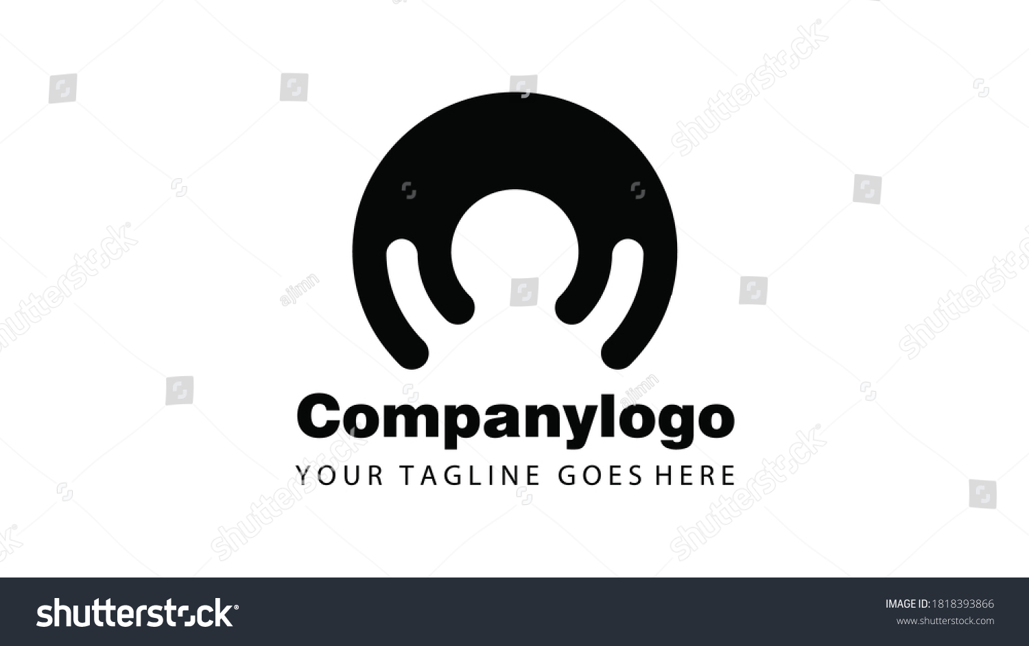Child Simple Logo Design Child Vector: เวกเตอร์สต็อก (ปลอดค่าลิขสิทธิ์ ...