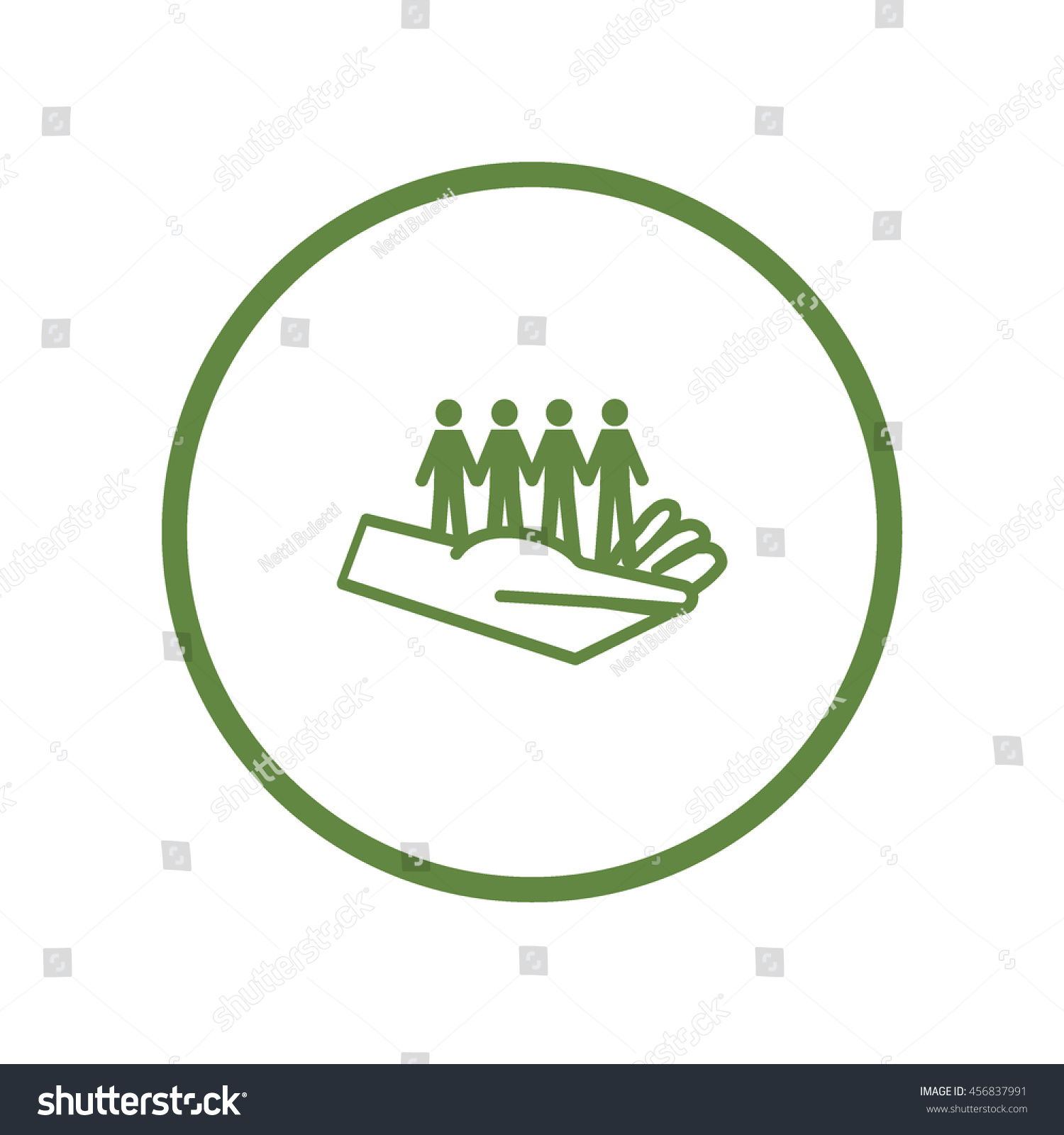 Child Hand Icon Stock Vector (Royalty Free) 456837991 | Shutterstock