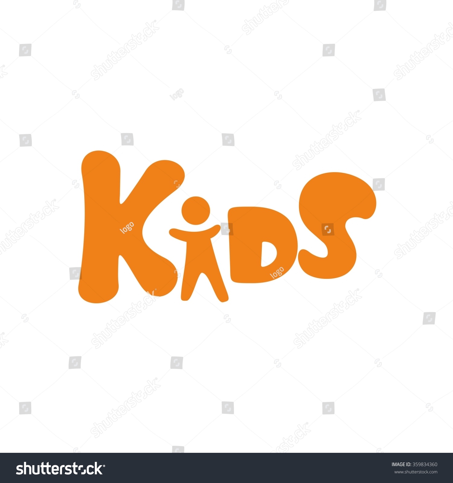 Child Logo Stock Vector (Royalty Free) 359834360 | Shutterstock