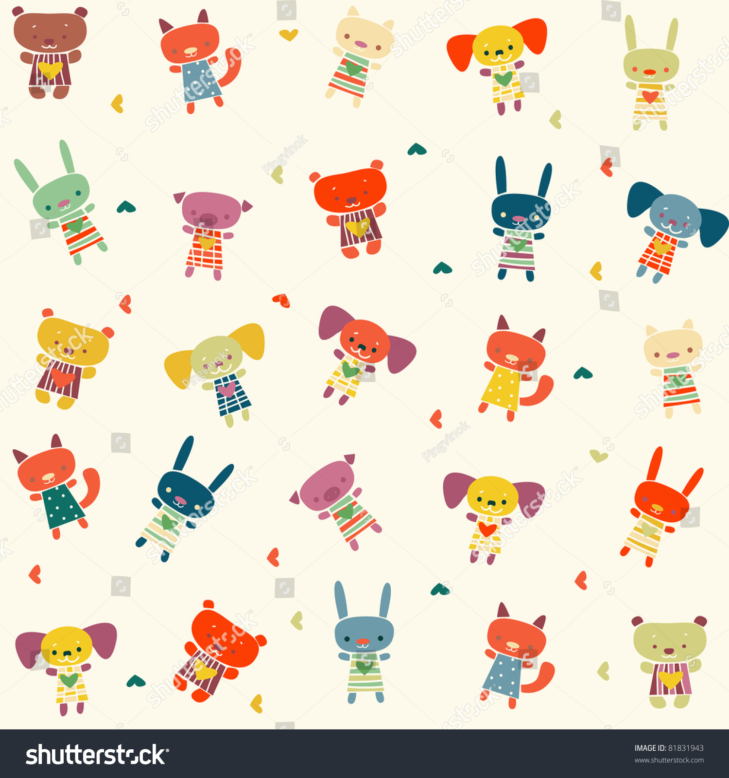 Childs Background Stock Vector (Royalty Free) 81831943 | Shutterstock
