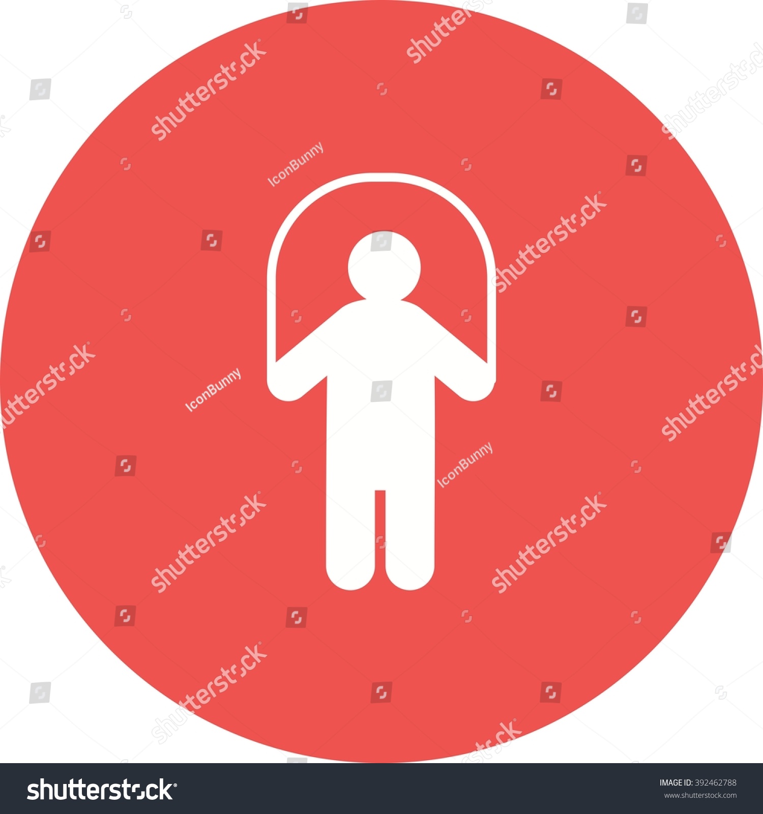 Child Skipping Stock Vector (Royalty Free) 392462788 | Shutterstock