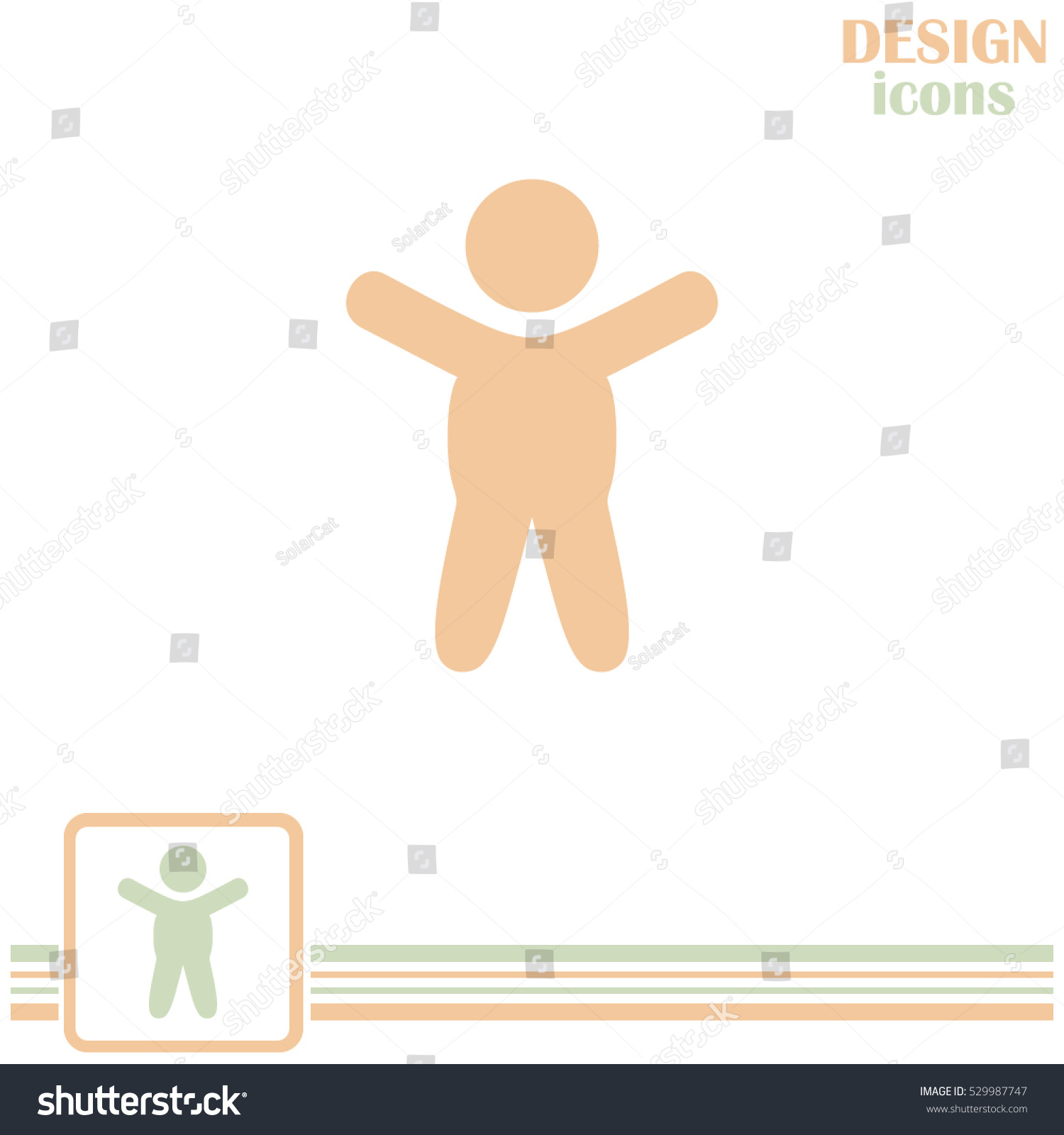 Child Vector Icon Stock Vector (Royalty Free) 529987747 | Shutterstock