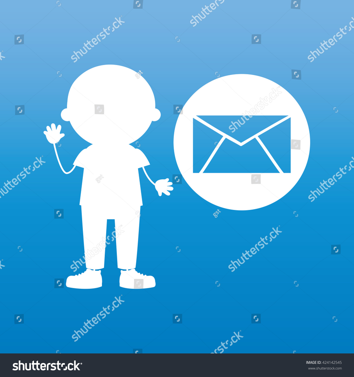 Children Technology Design Stock Vector (Royalty Free) 424142545 ...