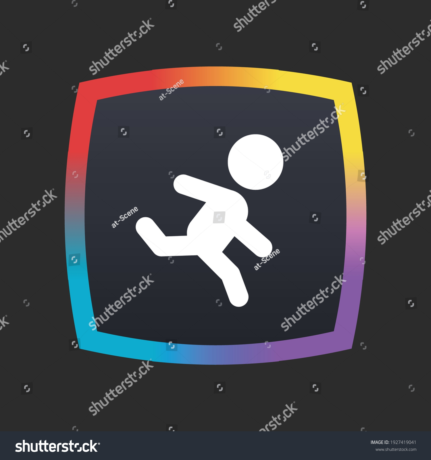 Children Playground App Icon Button Stock Vector (Royalty Free ...