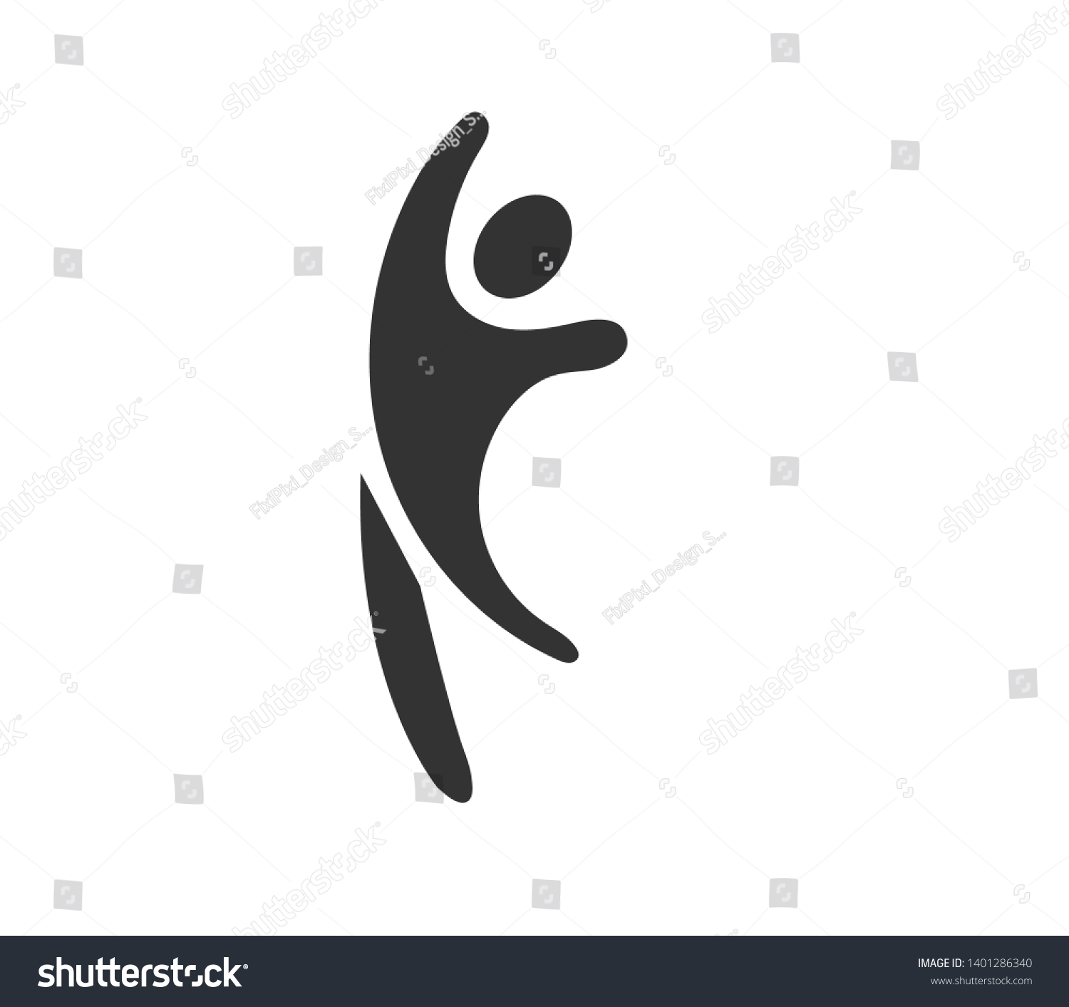 Children Playing Icon Simple Vector Illustration Stock Vector (Royalty ...