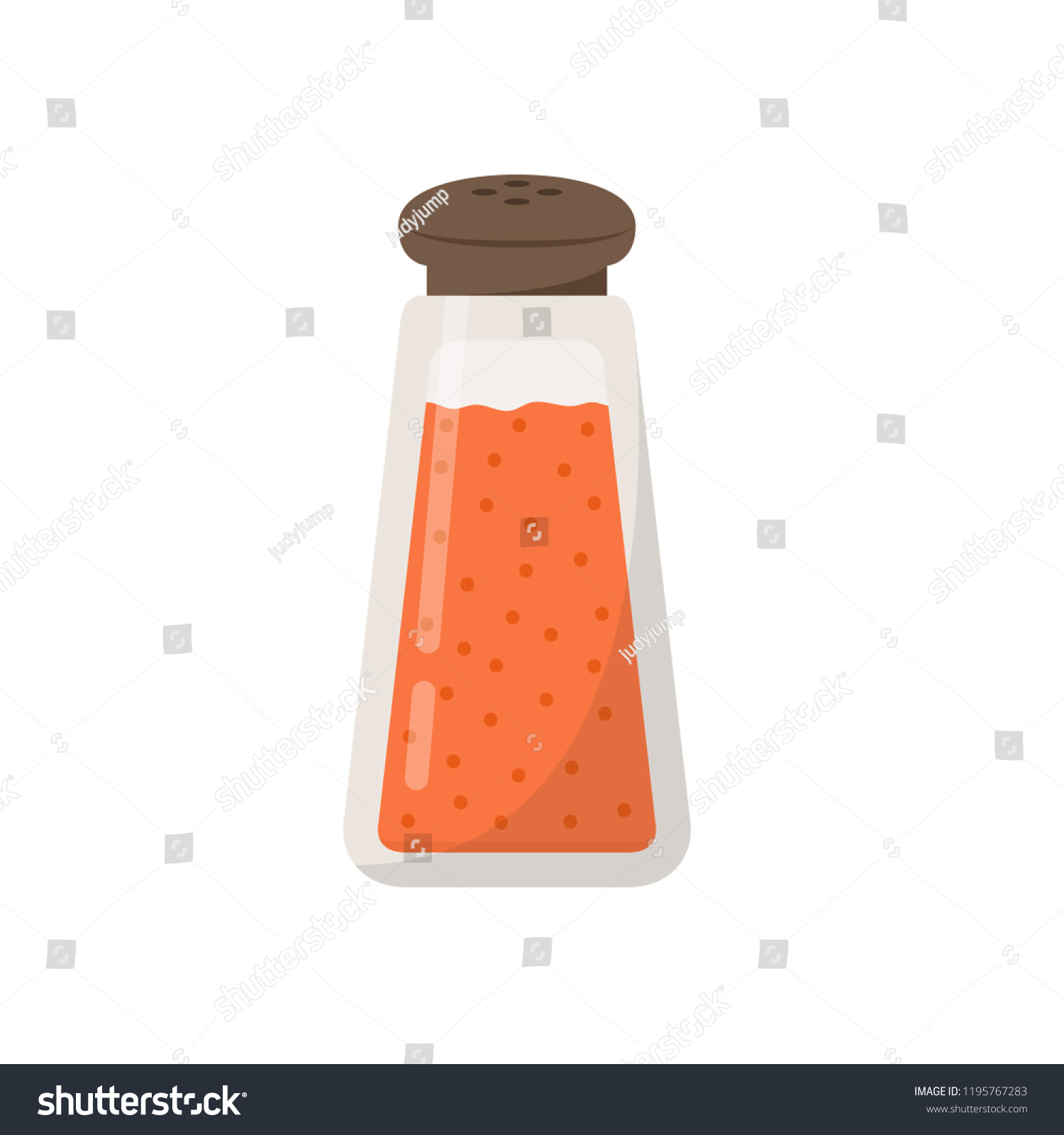 Chilli Powder Cartoon Vector Stock Vector (Royalty Free) 1195767283 ...