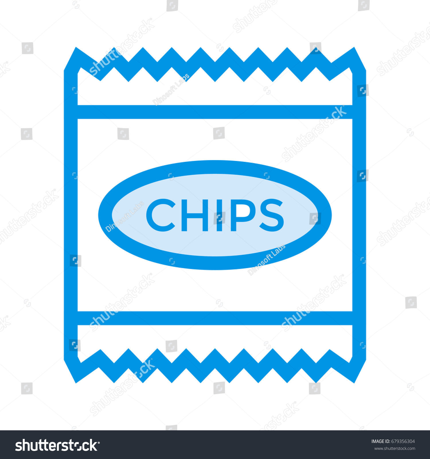 Chips Icon Stock Vector (Royalty Free) 679356304 | Shutterstock