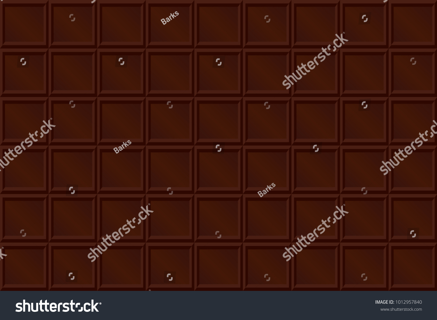 Chocolate Bar Pattern Seamless Background Illustration Stock Vector ...