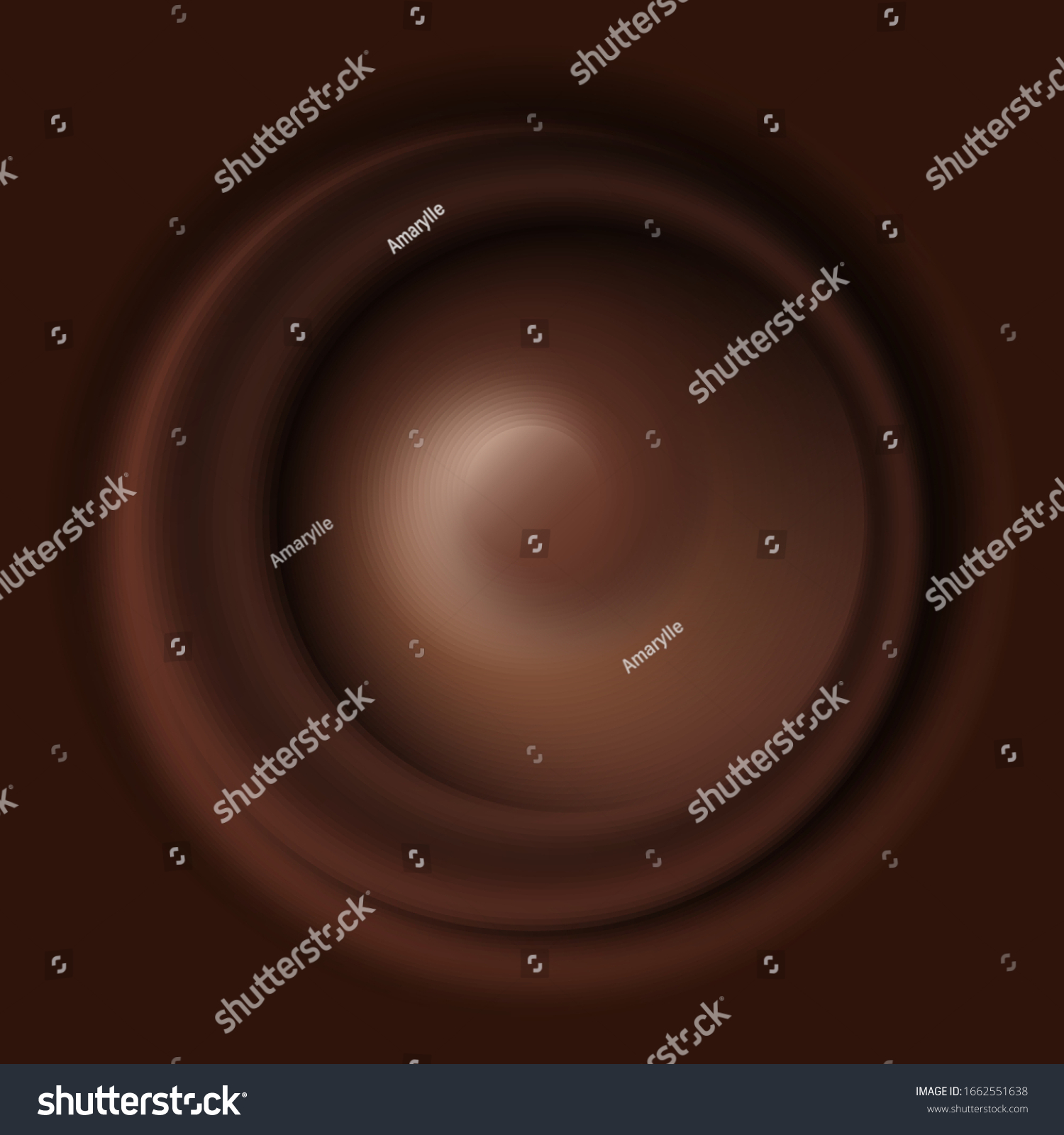 Chocolate Swirl Wave Flow Liquid Splash Stock Vector (Royalty Free ...