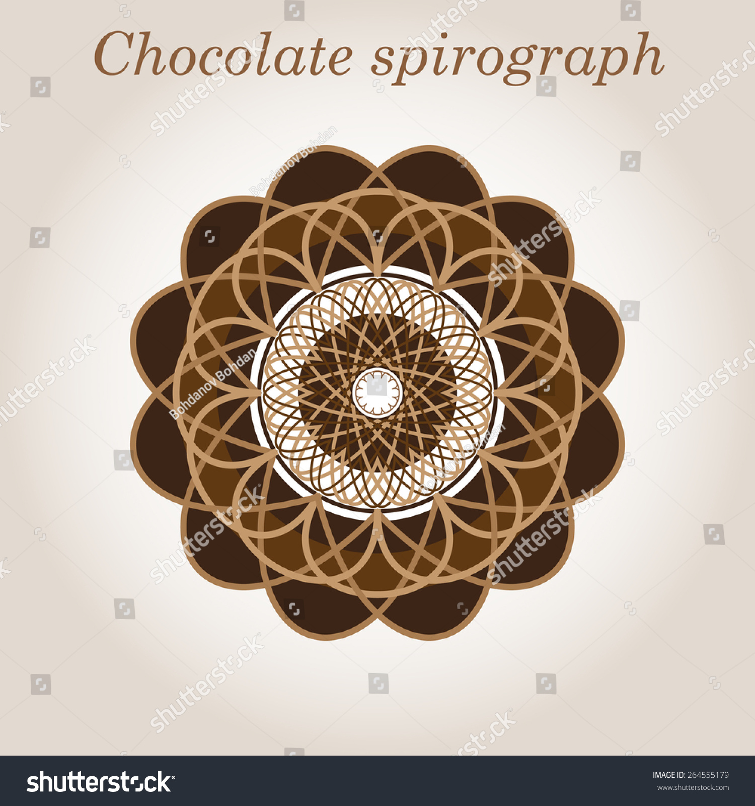 Chocolate Symbol Stock Vector (Royalty Free) 264555179 | Shutterstock