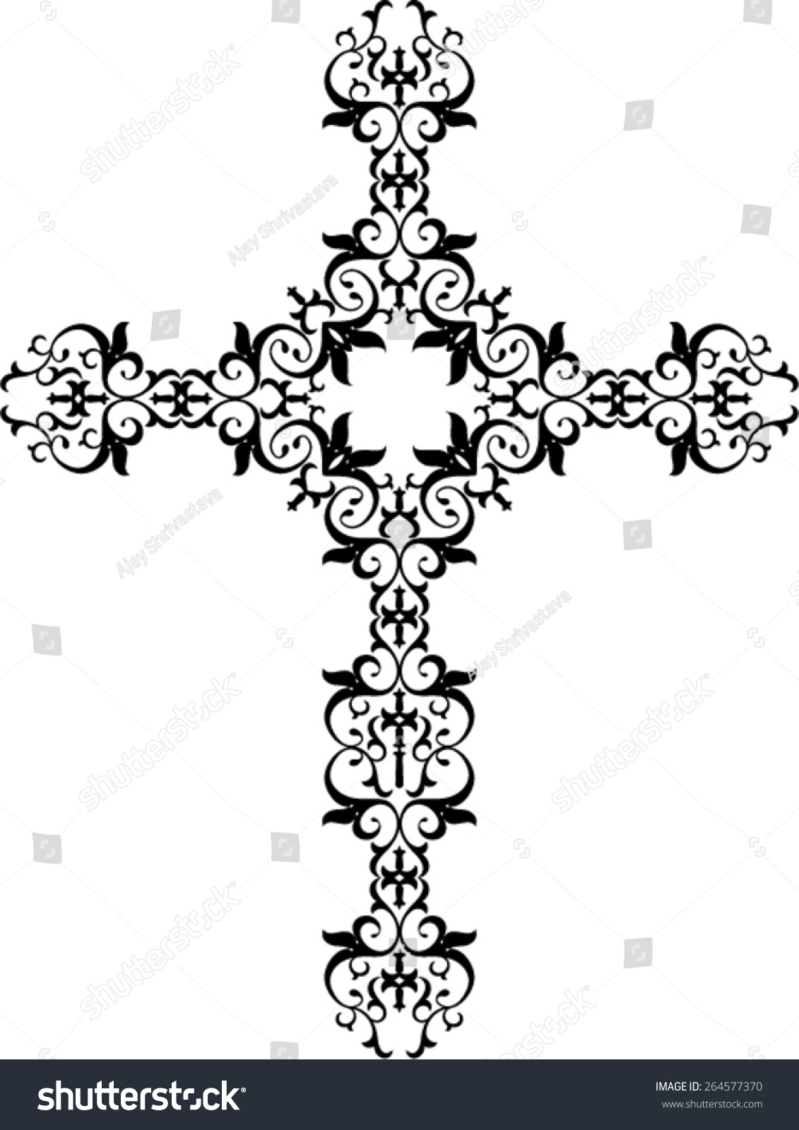 Arte de vectores de diseño cruzado: vector de stock (libre de regalías ...