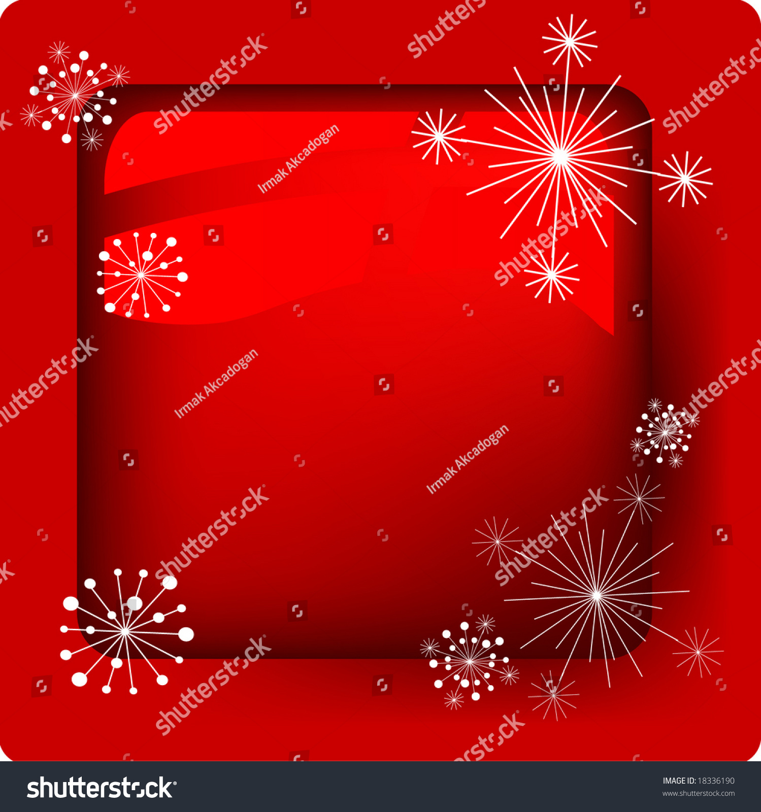 Christmas Background Text Stock Vector (Royalty Free) 18336190