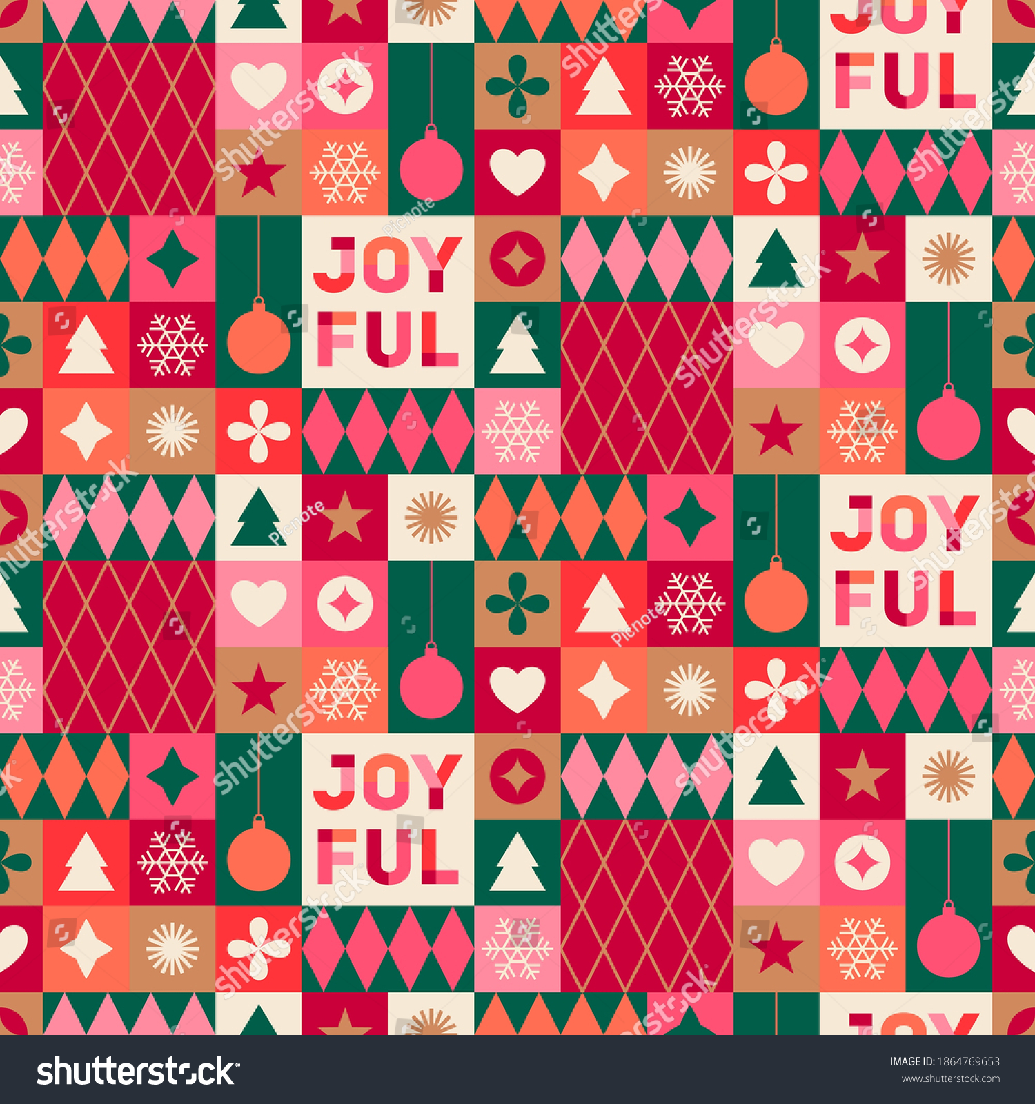 2,904,676 Abstract christmas pattern Images, Stock Photos & Vectors ...