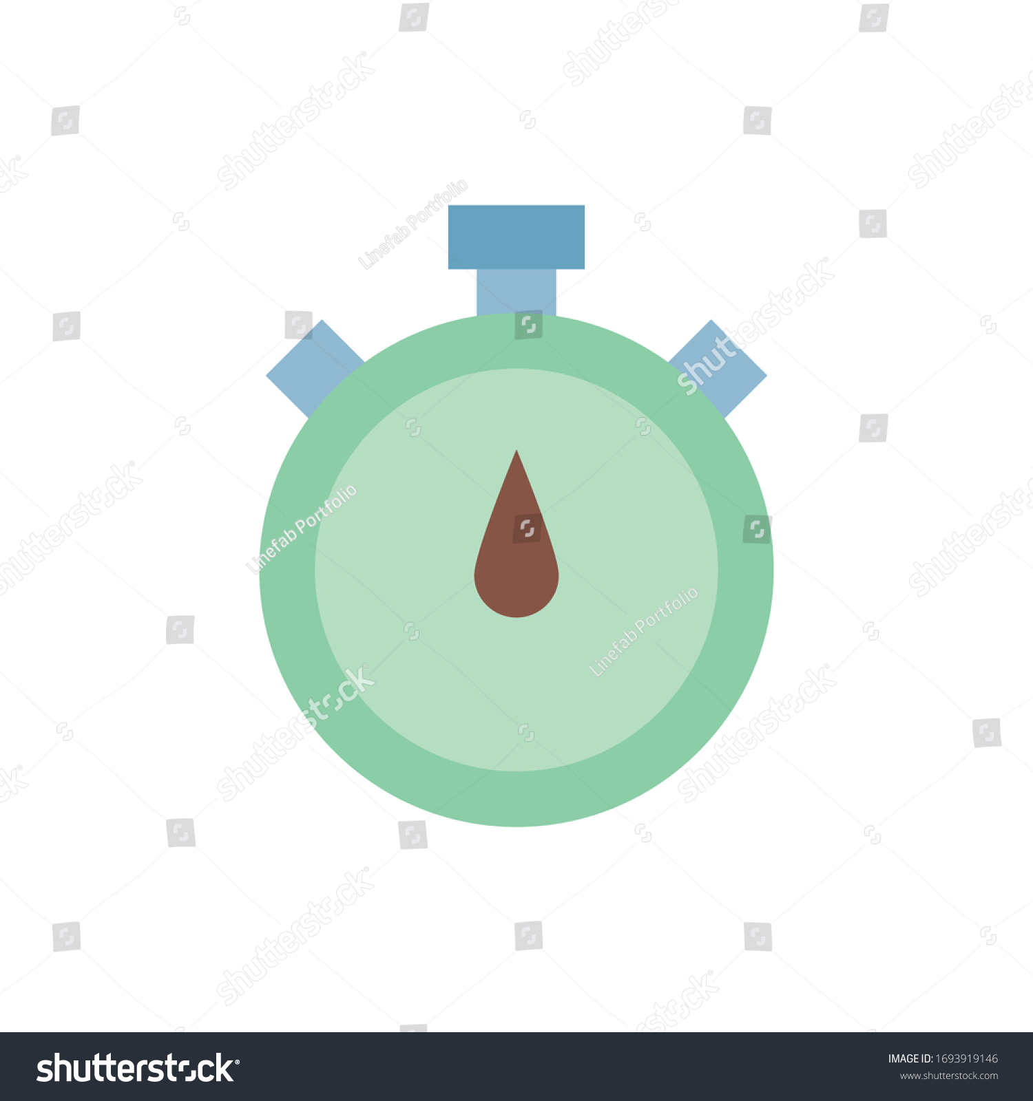 Chronometer Icon Graphic Design Projects Stock Vector (Royalty Free ...