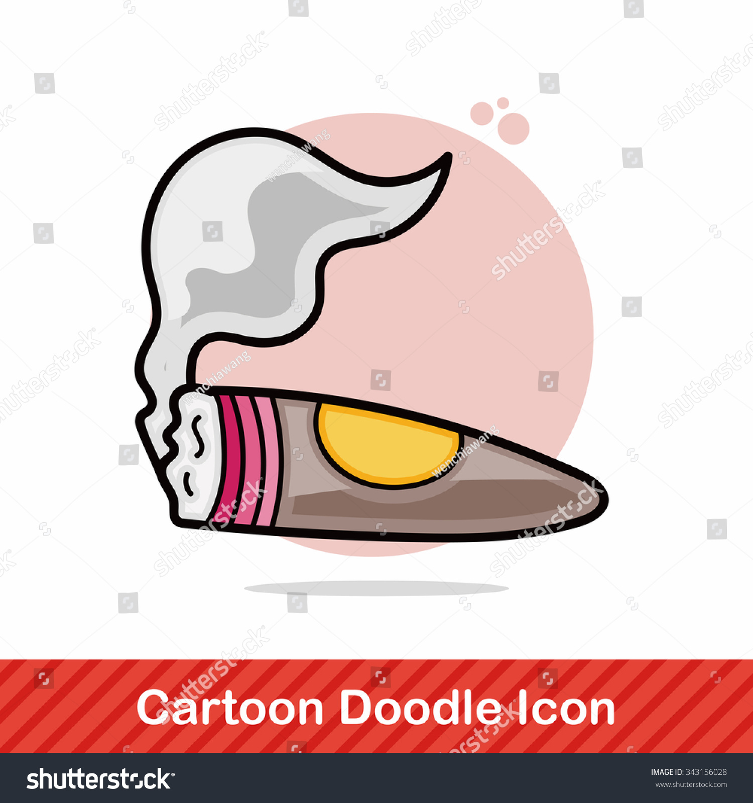 Cigarette Doodle Stock Vector (Royalty Free) 343156028