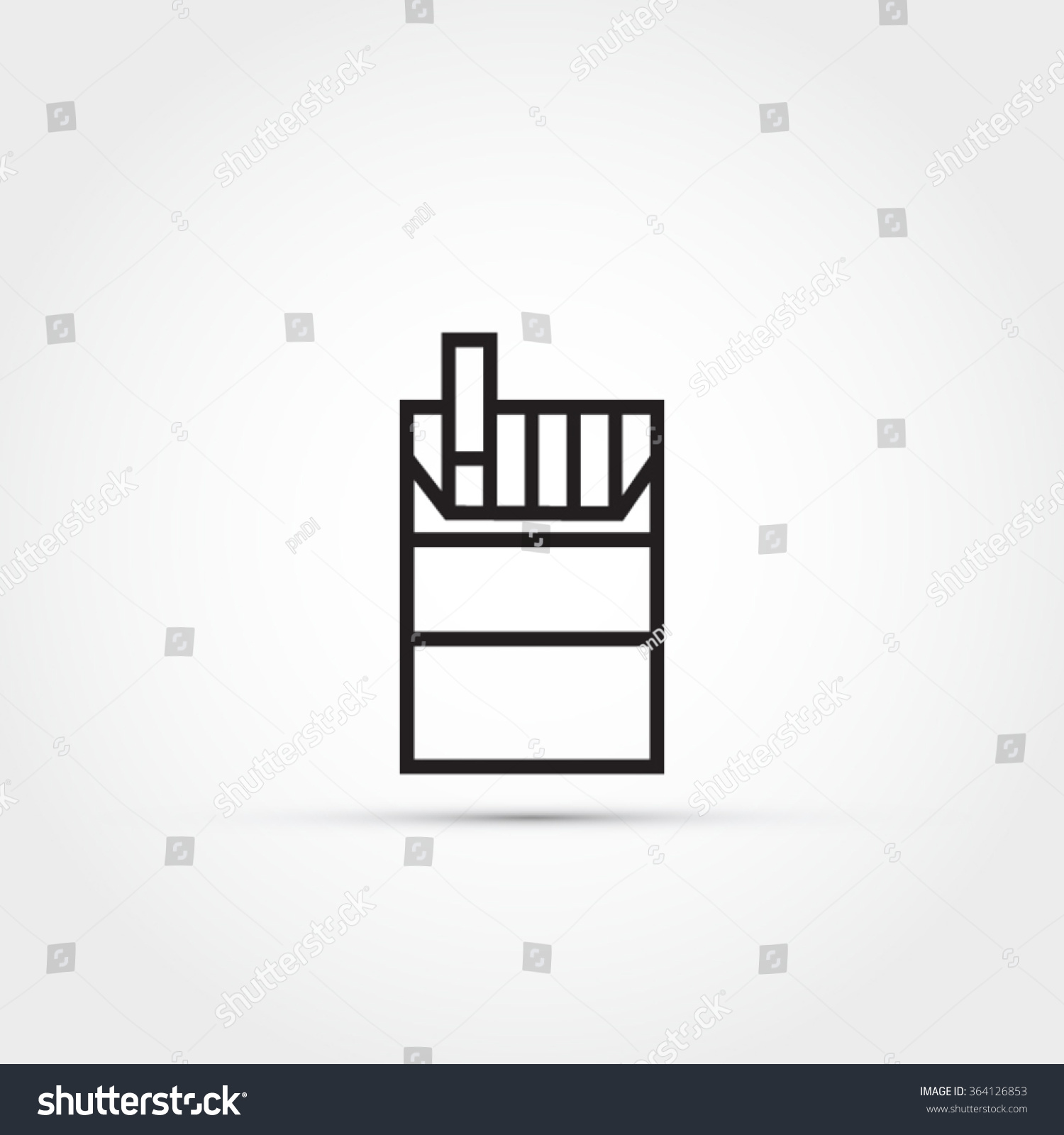 1,138 Cigarette packet icon Images, Stock Photos & Vectors | Shutterstock