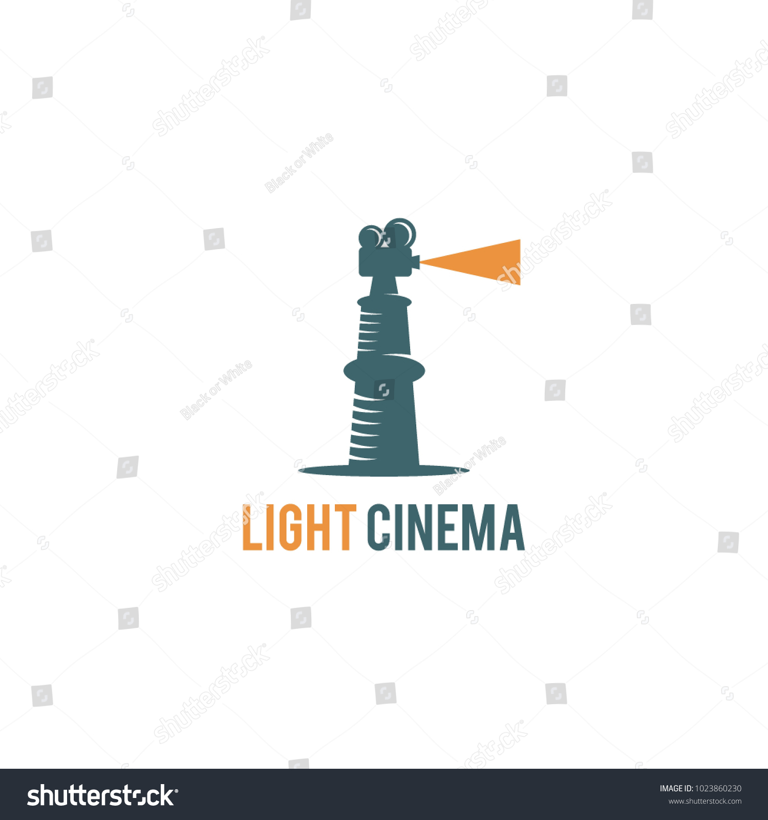 Cinema Logo Design Stock Vector (Royalty Free) 1023860230 | Shutterstock