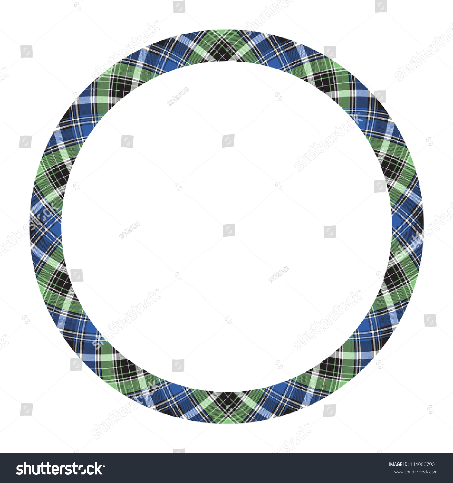 Circle Borders Frames Vector Round Border Stock Vector (Royalty Free ...
