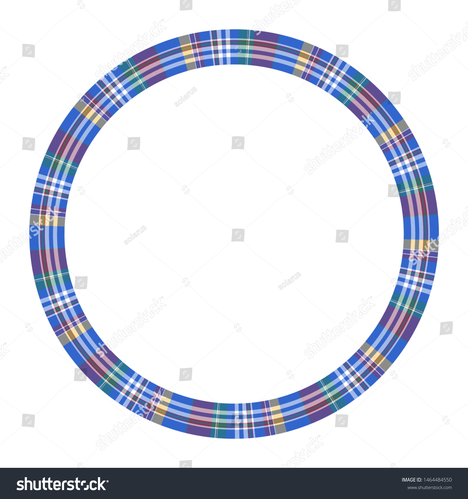 Circle Borders Frames Vector Round Border Stock Vector (Royalty Free ...