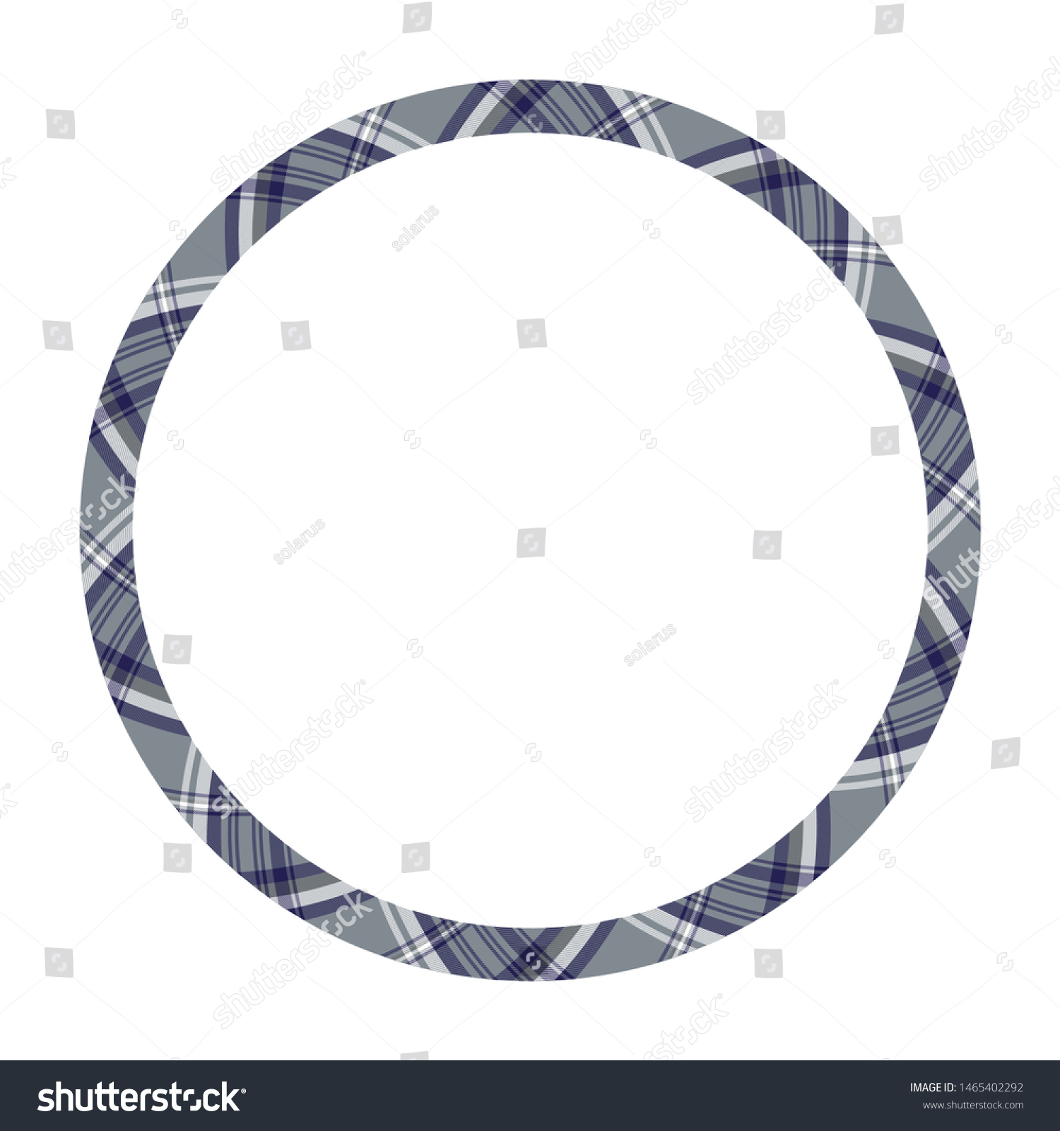 Circle Borders Frames Vector Round Border: vector de stock (libre de ...