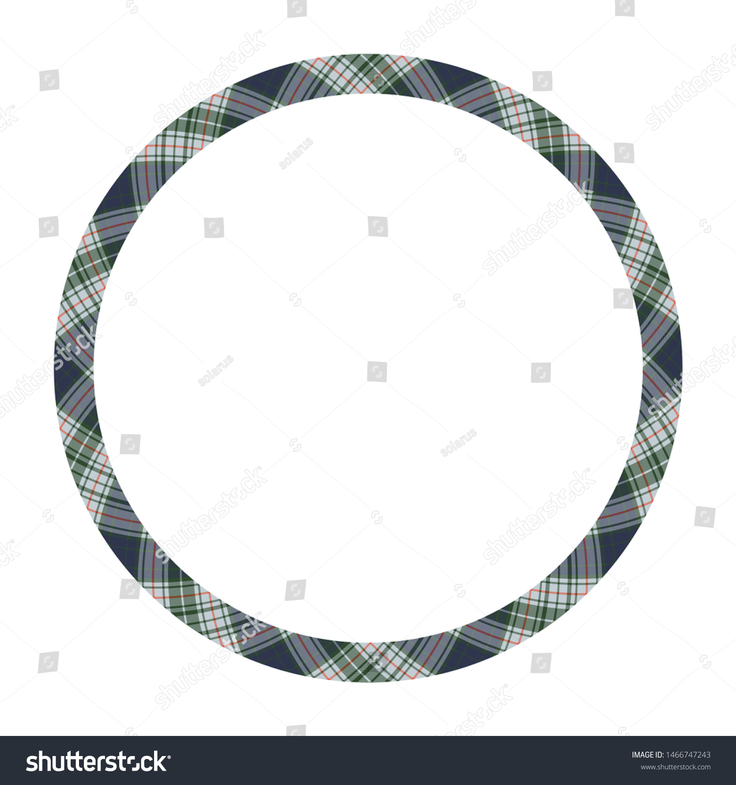 Vektor Stok Circle Borders Frames Vector Round Border (Tanpa Royalti ...