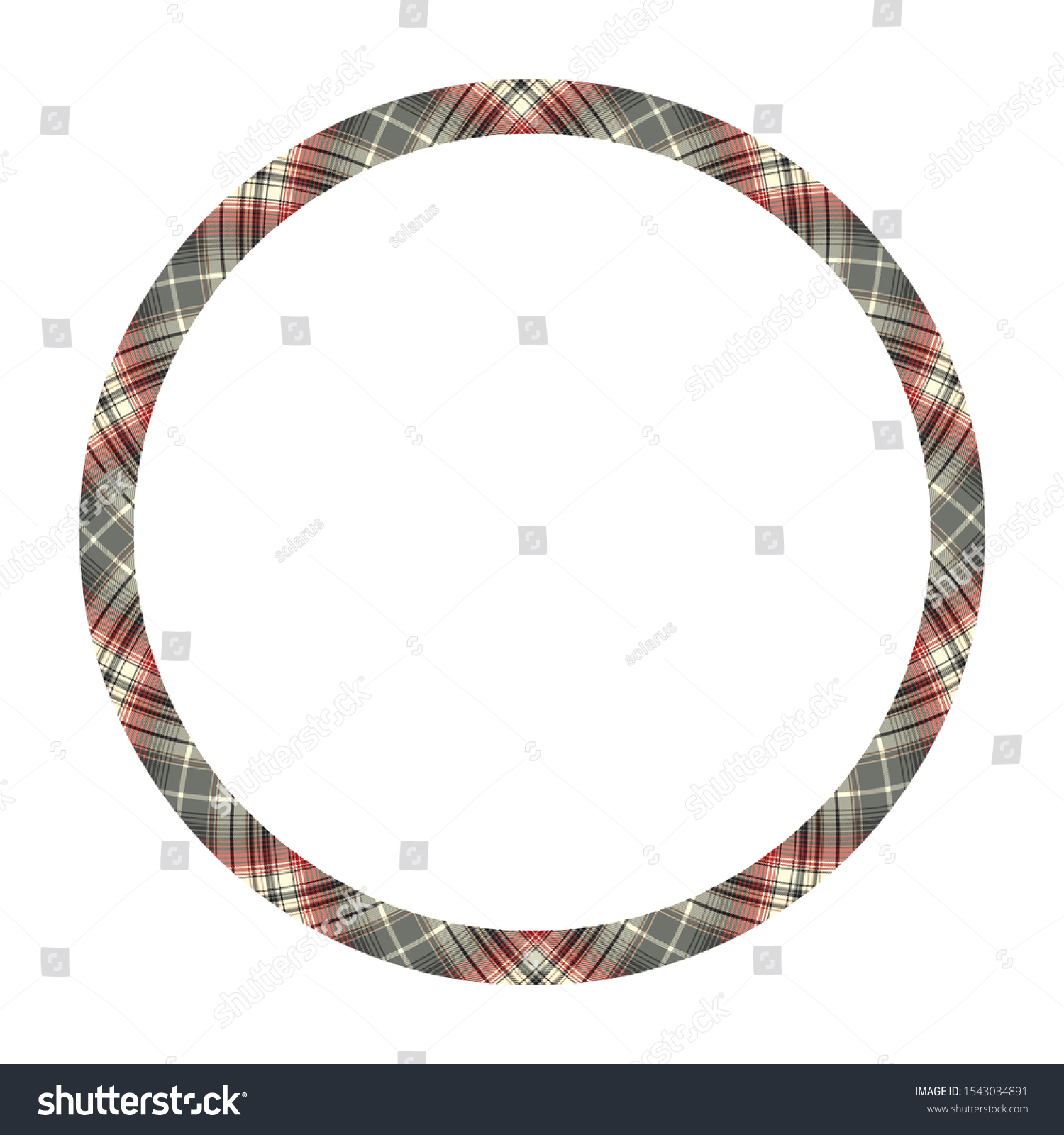 Circle Borders Frames Vector Round Border: เวกเตอร์สต็อก (ปลอดค่า ...