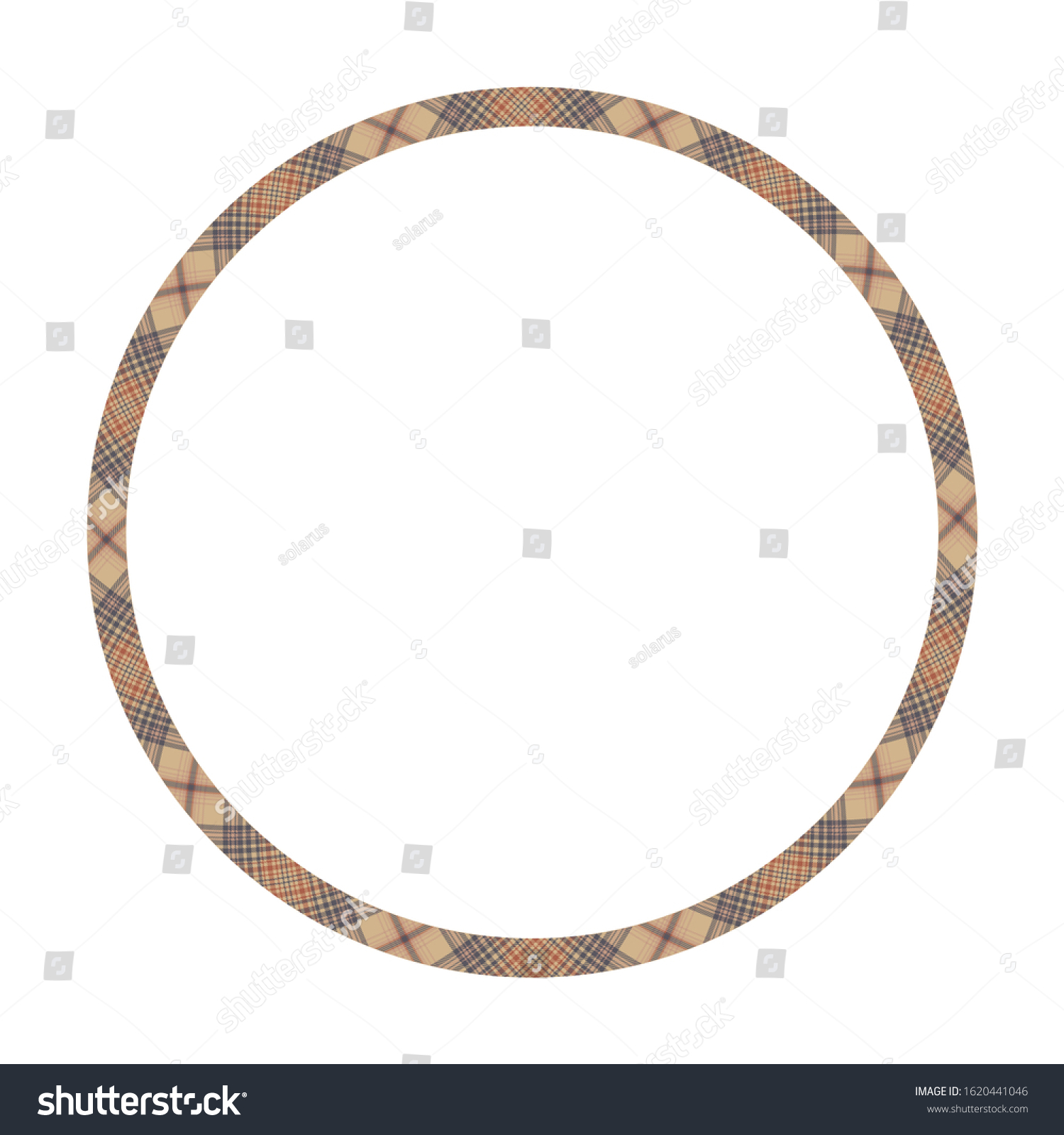 Circle Borders Frames Vector Round Border: เวกเตอร์สต็อก (ปลอดค่า ...