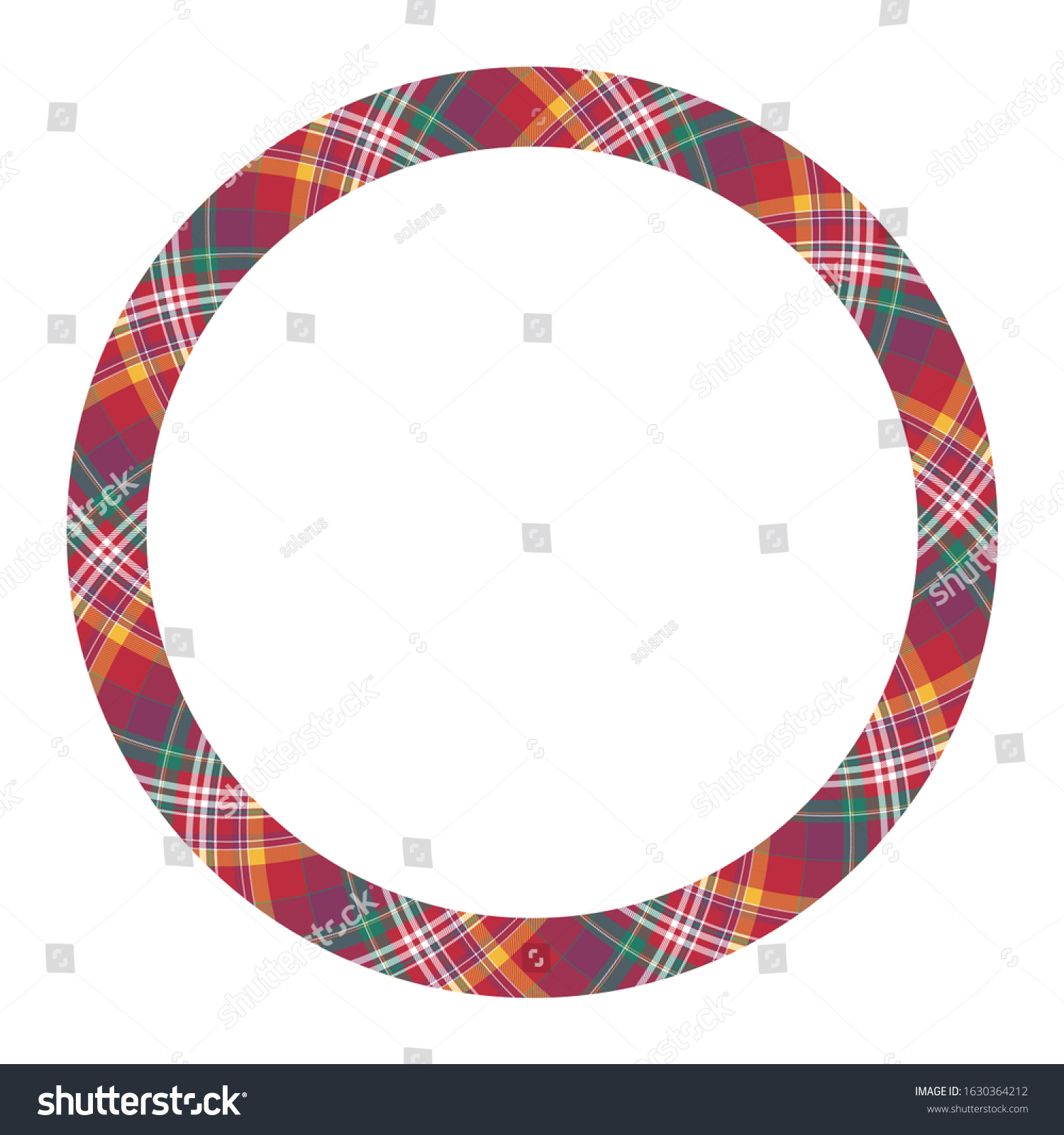 Circle Borders Frames Vector Round Border: เวกเตอร์สต็อก (ปลอดค่า ...