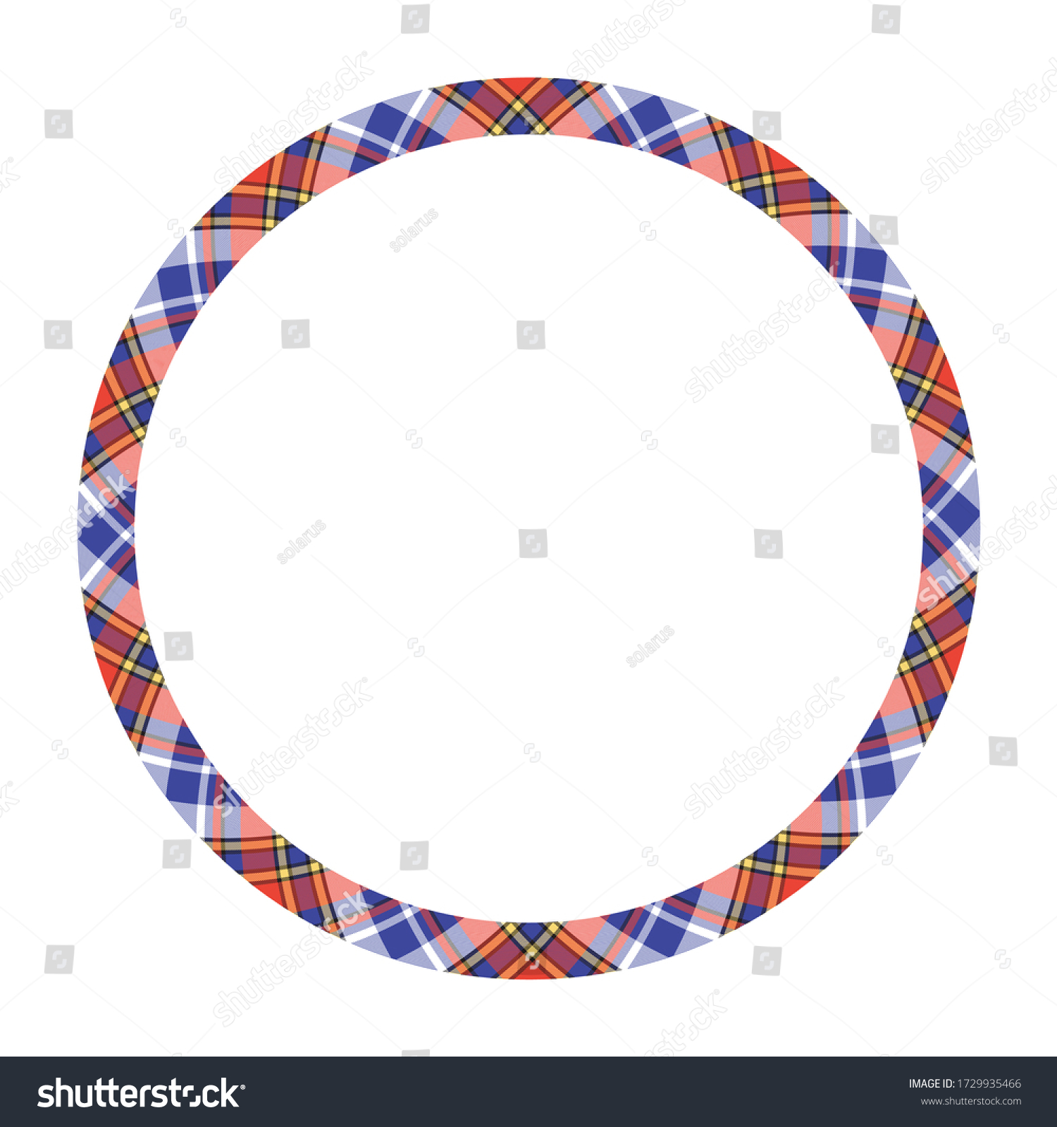 Circle Borders Frames Vector Round Border Stock Vector (Royalty Free ...