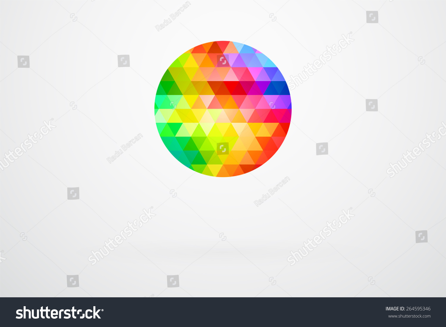 Circle Color Palette Guide Spectrum Vector: เวกเตอร์สต็อก (ปลอดค่า ...