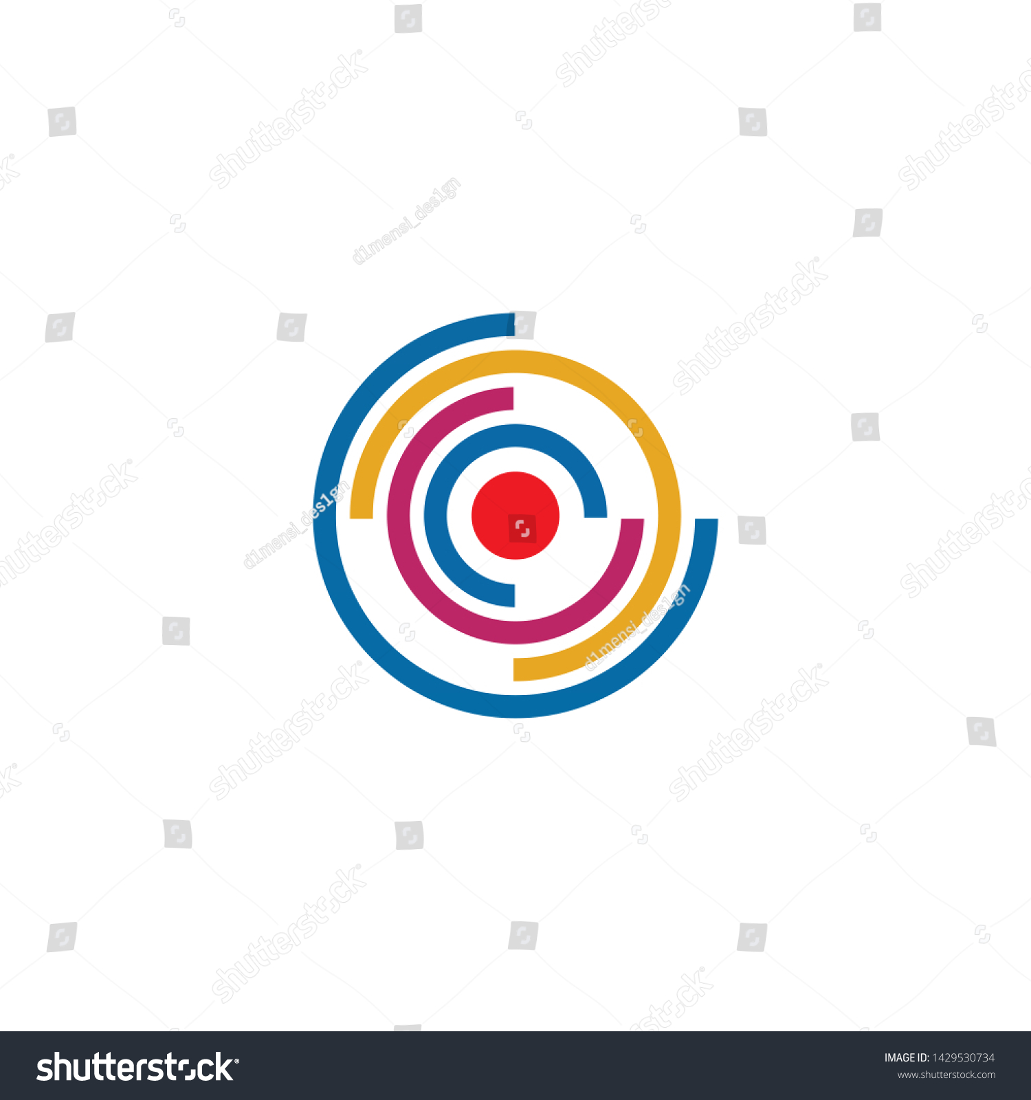 Circle Logo Inspiration Vector Template Stock Vector (Royalty Free ...