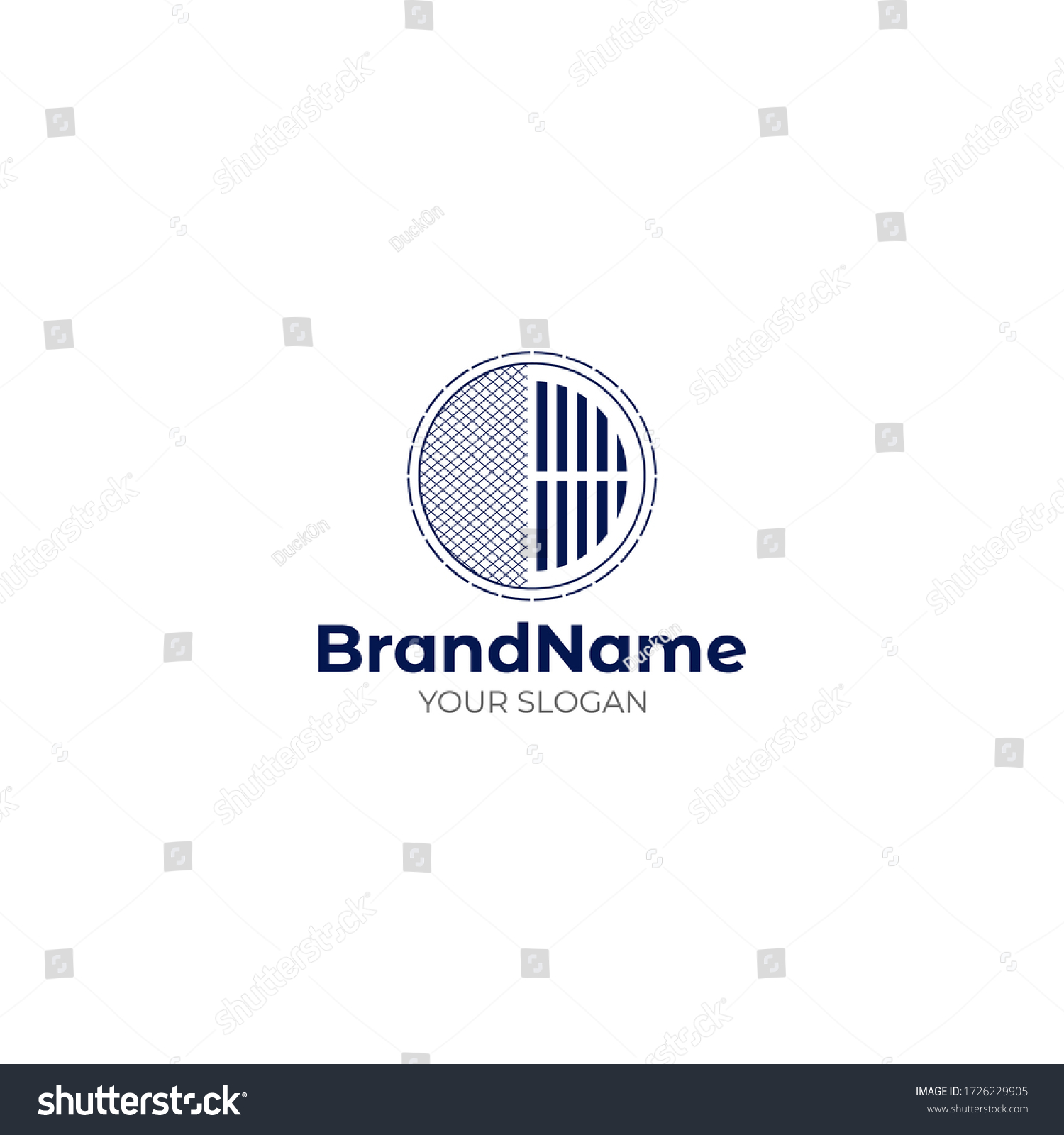 Circle Manhole Logo Design Vector: Vector có sẵn (miễn phí bản quyền ...