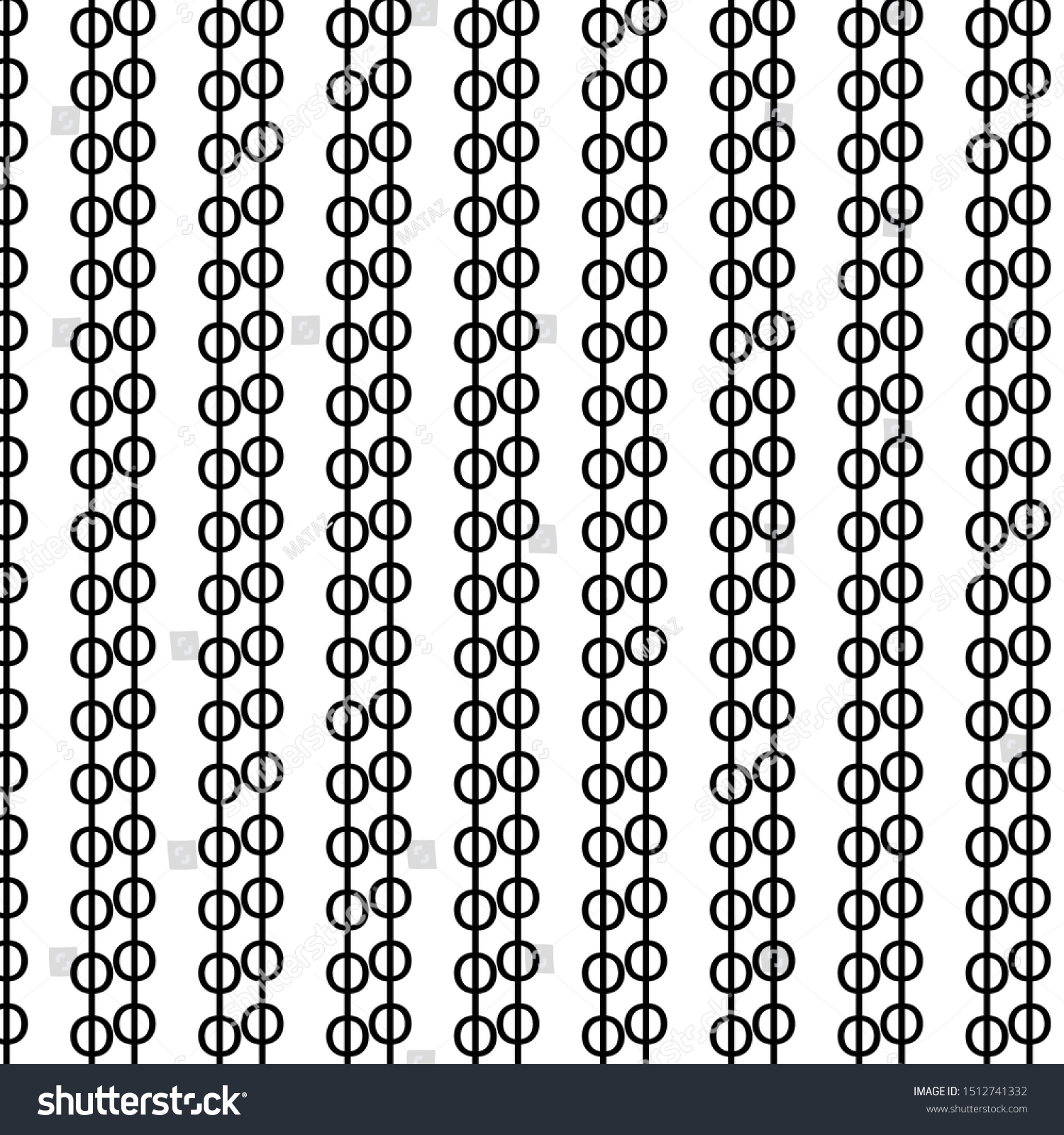 Circle Round Geometric Pattern Repeating Vector Stock Vector (Royalty ...