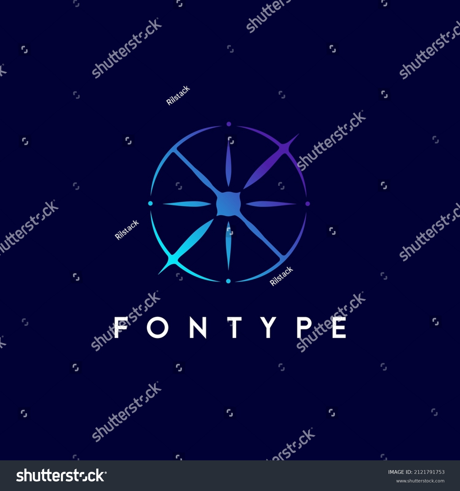 Circle Spark Logo Vector Illustration Stock Vector (Royalty Free ...