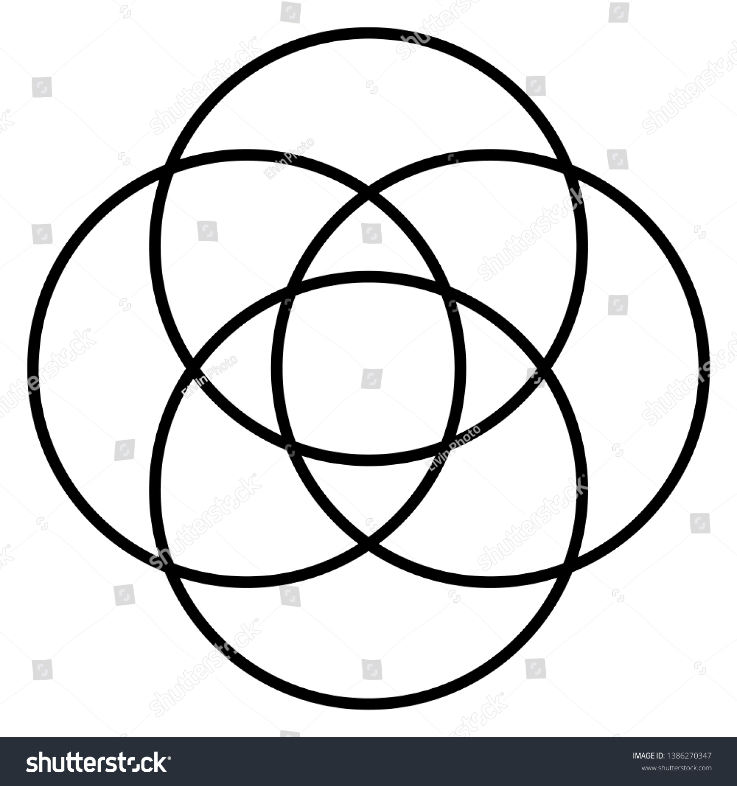 Circle Vector Logo Simple Circle Logo Stock Vector (Royalty Free ...