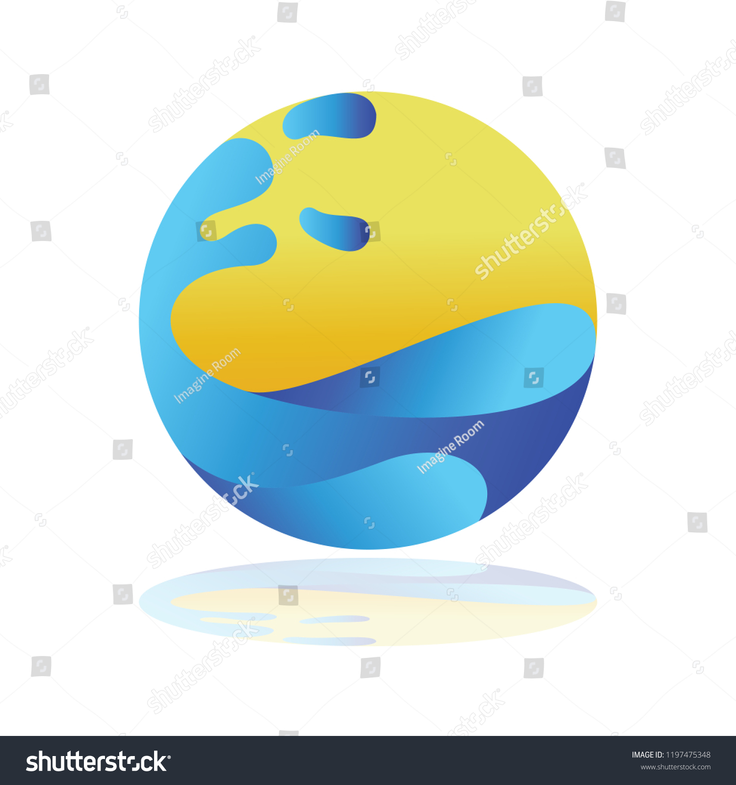 Circle Wave Logo Sun Wave Logo Stock Vector (Royalty Free) 1197475348 ...