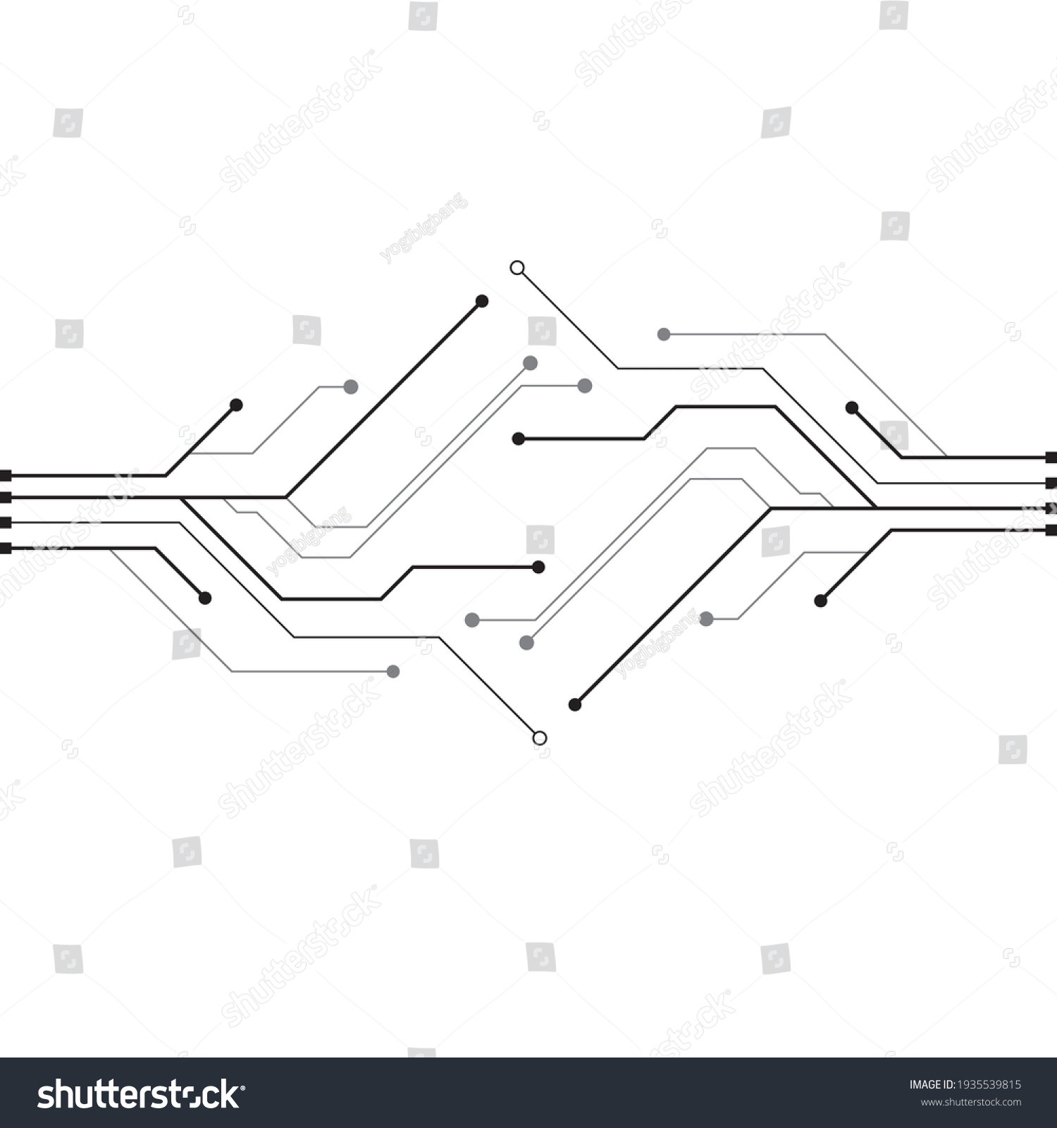 112.532 Vector electric pattern Gambar, Foto Stok & Vektor | Shutterstock