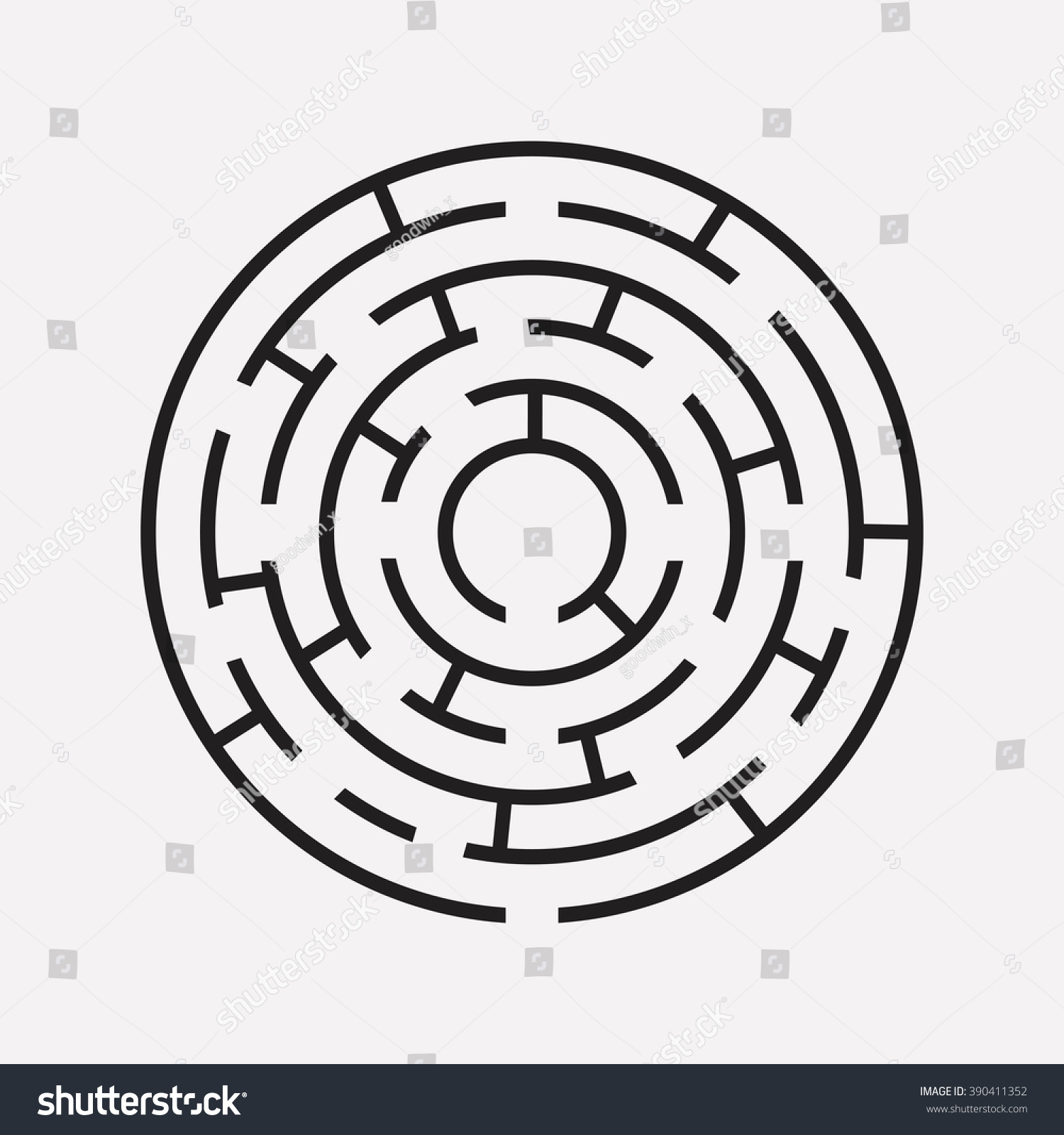 8,306 Circular maze Images, Stock Photos & Vectors | Shutterstock