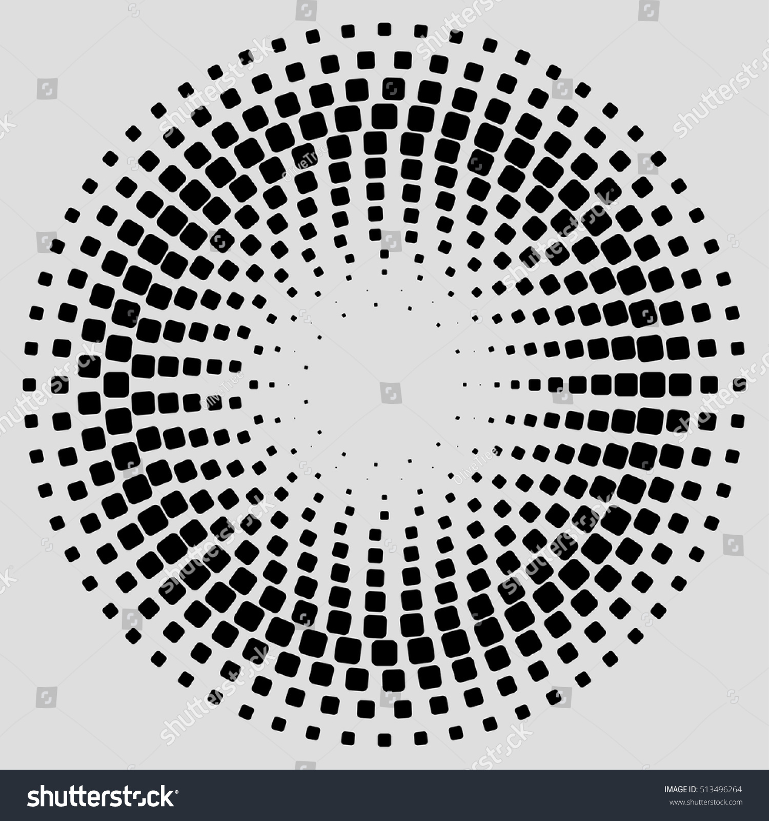 Circular Paving Tile Pattern Parametric Scaling: เวกเตอร์สต็อก (ปลอดค่า ...