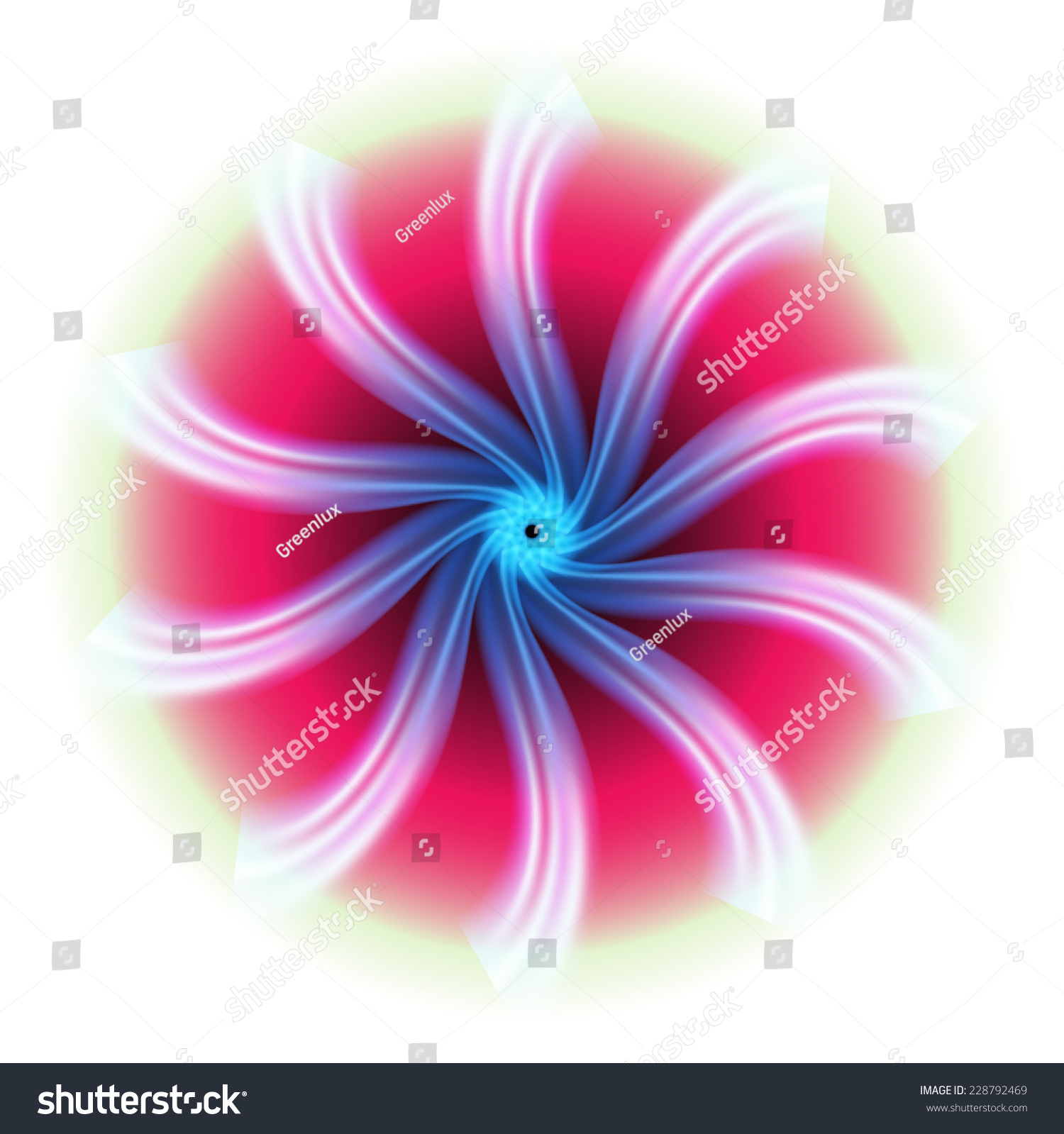 Circular Pink White Background Stock Vector (Royalty Free) 228792469 ...
