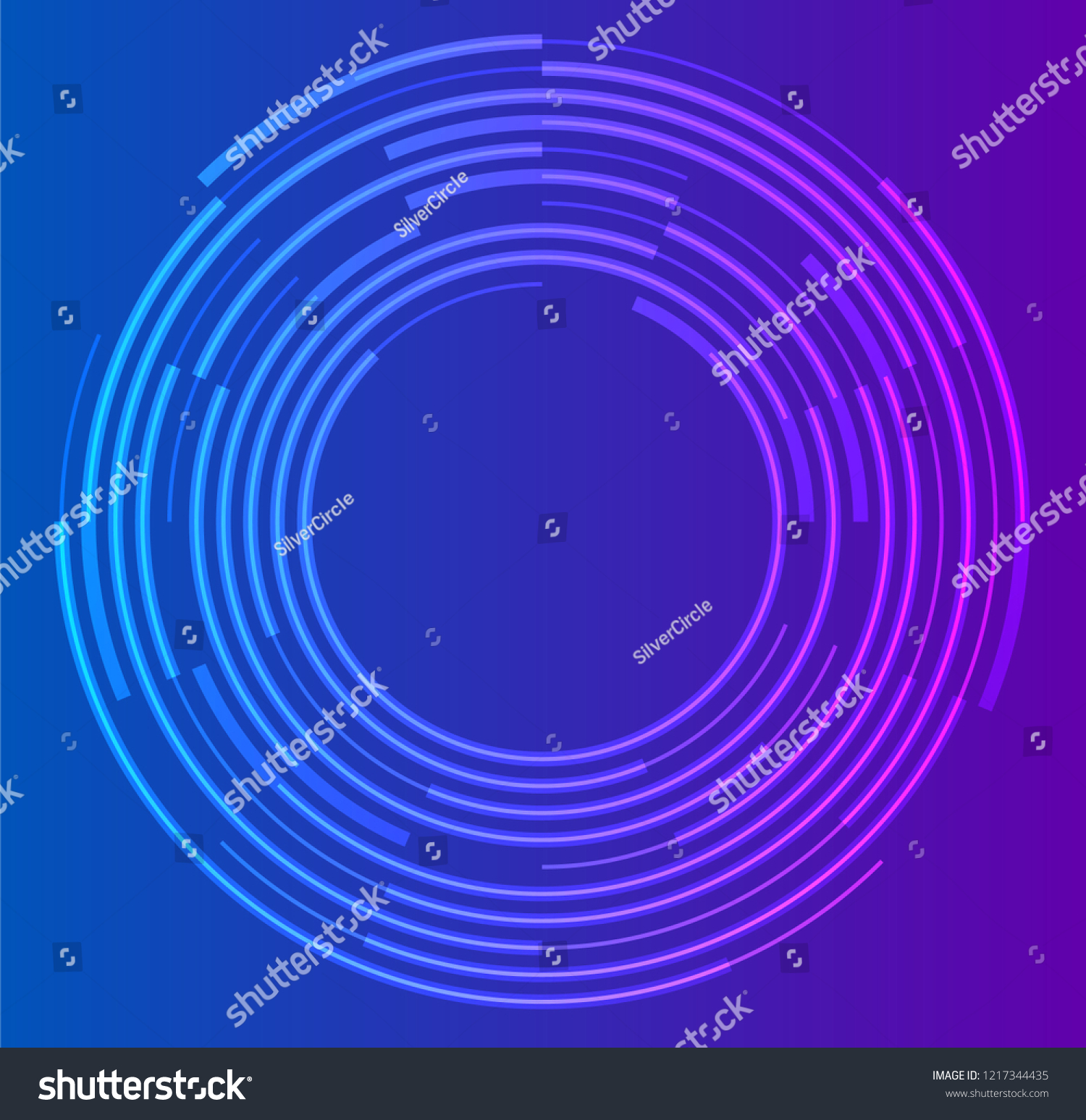 Circular Wireframe Mesh Logo Element Vector Stock Vector (Royalty Free ...