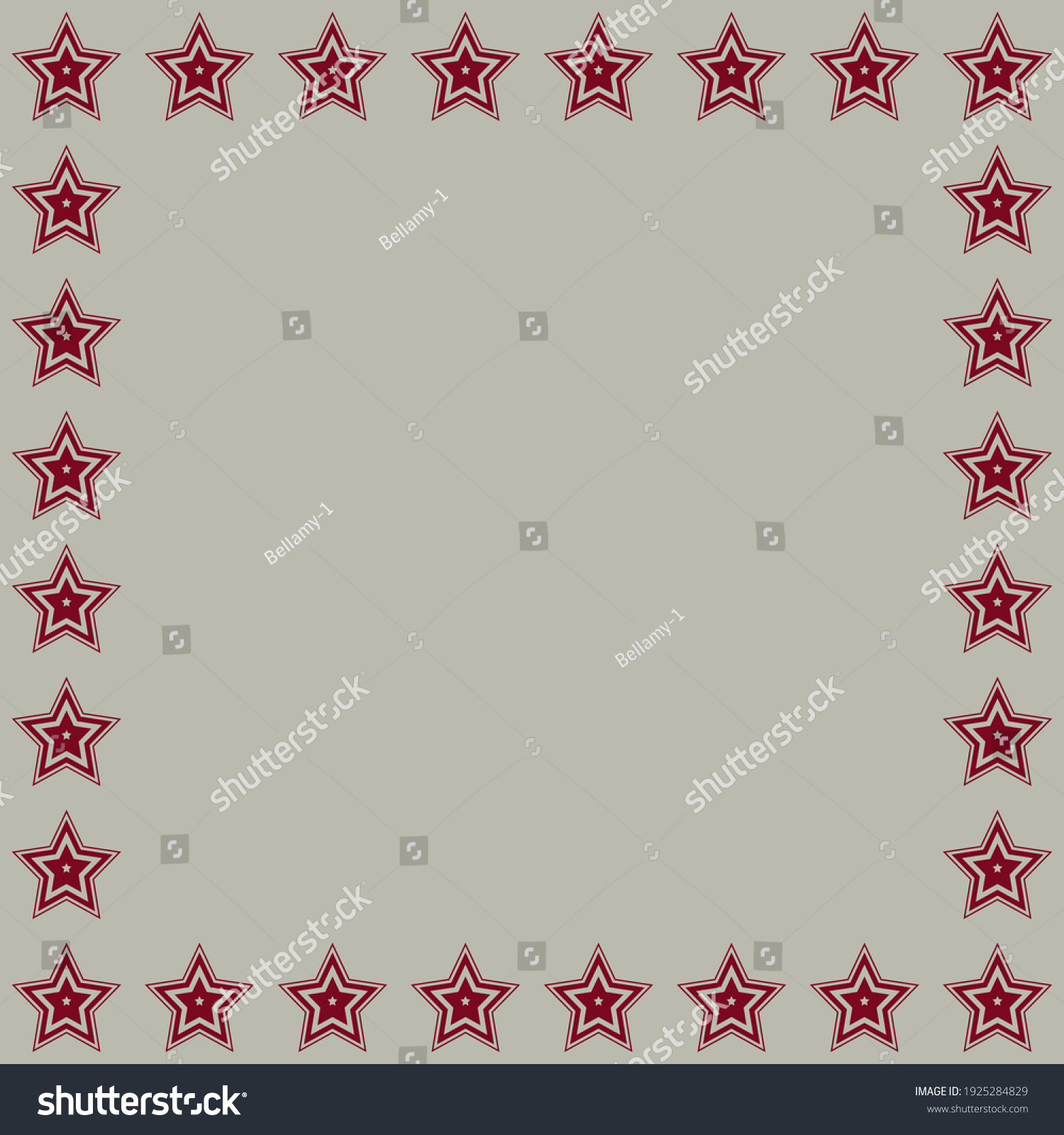 Circus Stars Frame Vector Stars Border Stock Vector (Royalty Free ...