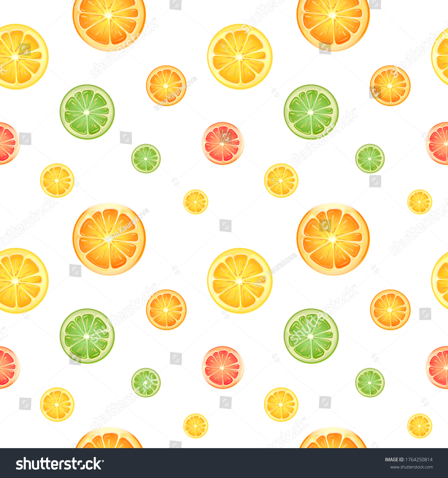 Citrus Fruit Pattern Transparent Background Stock Vector (Royalty Free ...